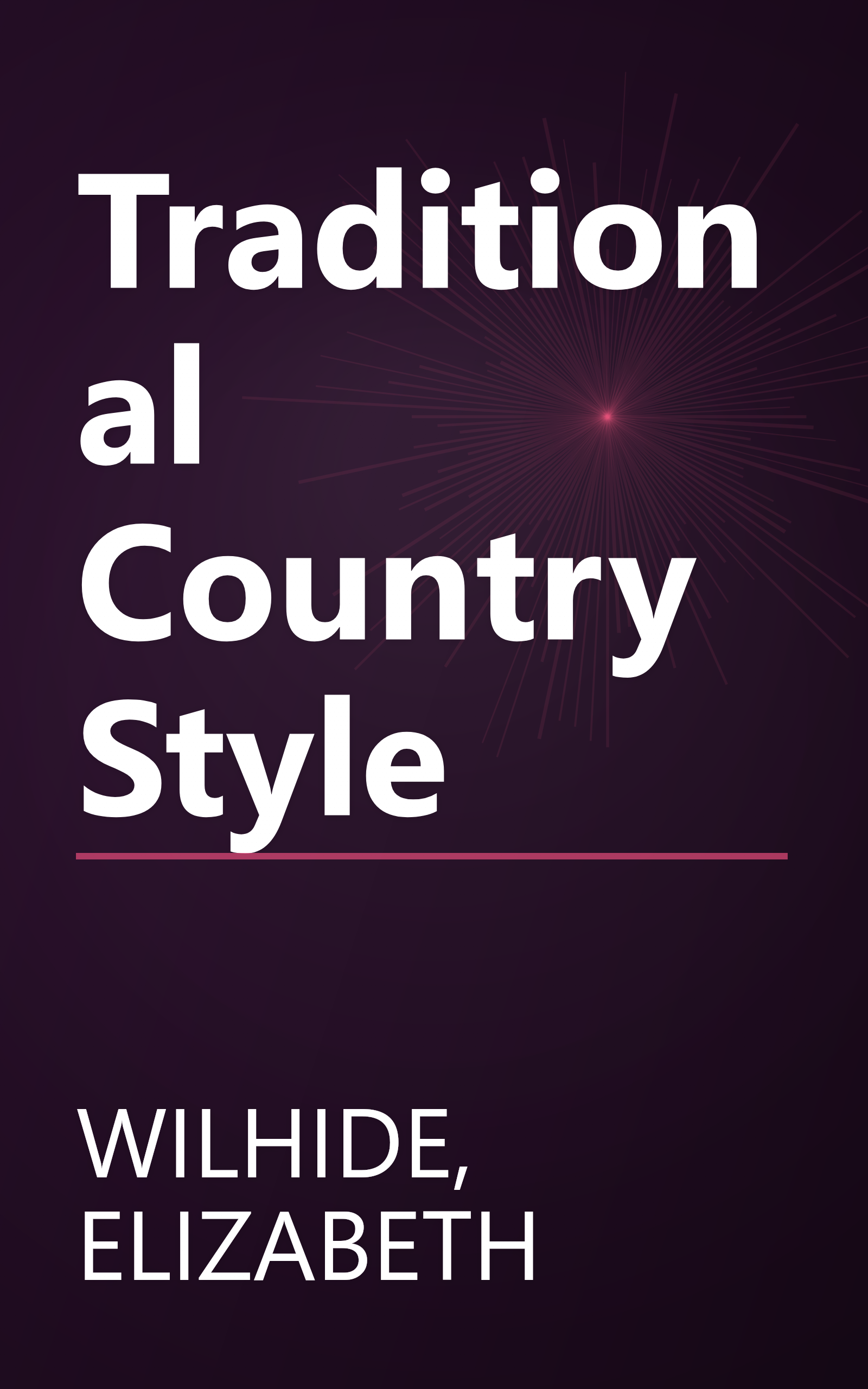 Traditional Country Style book cover