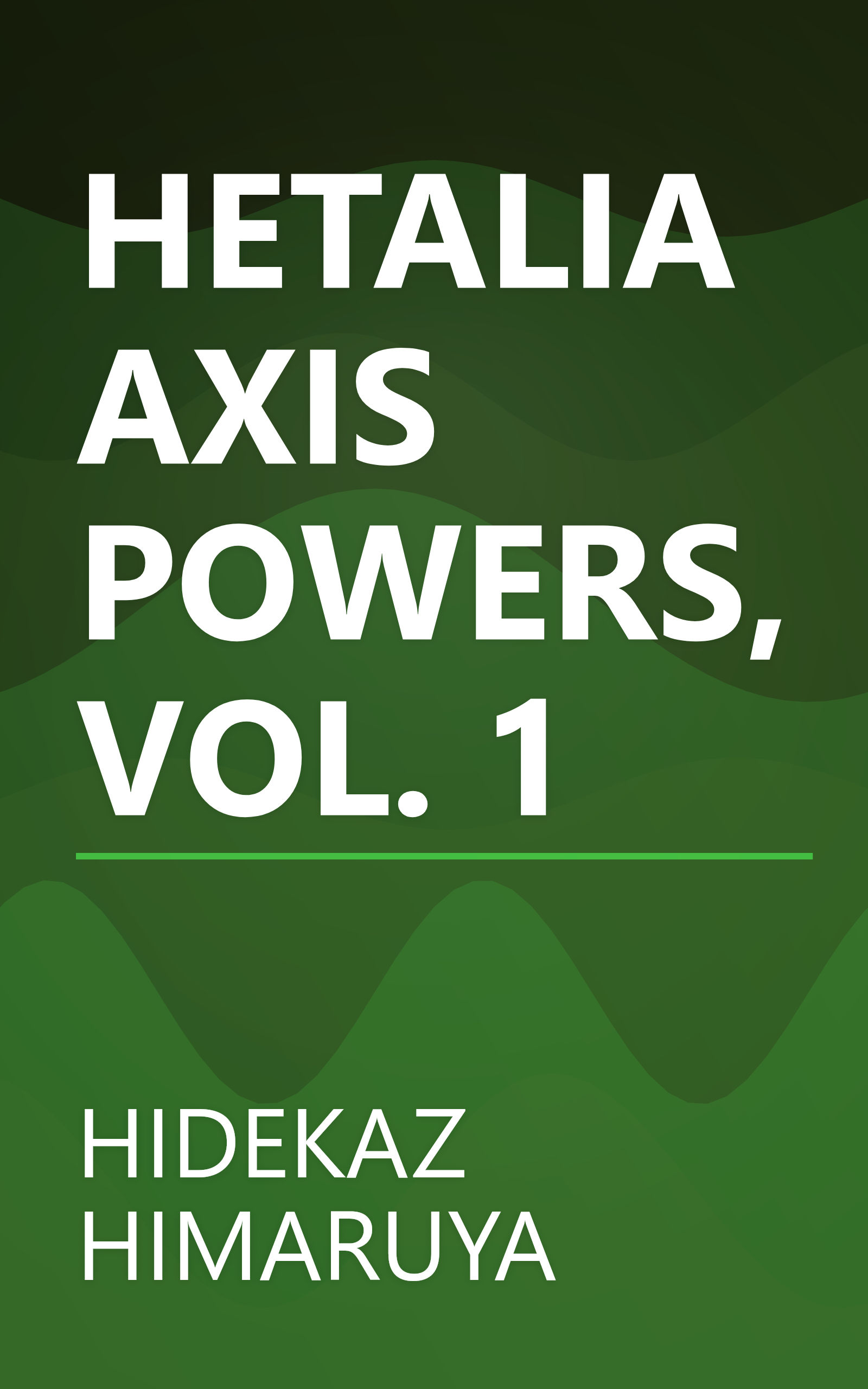 HETALIA AXIS POWERS, VOL. 1 book cover