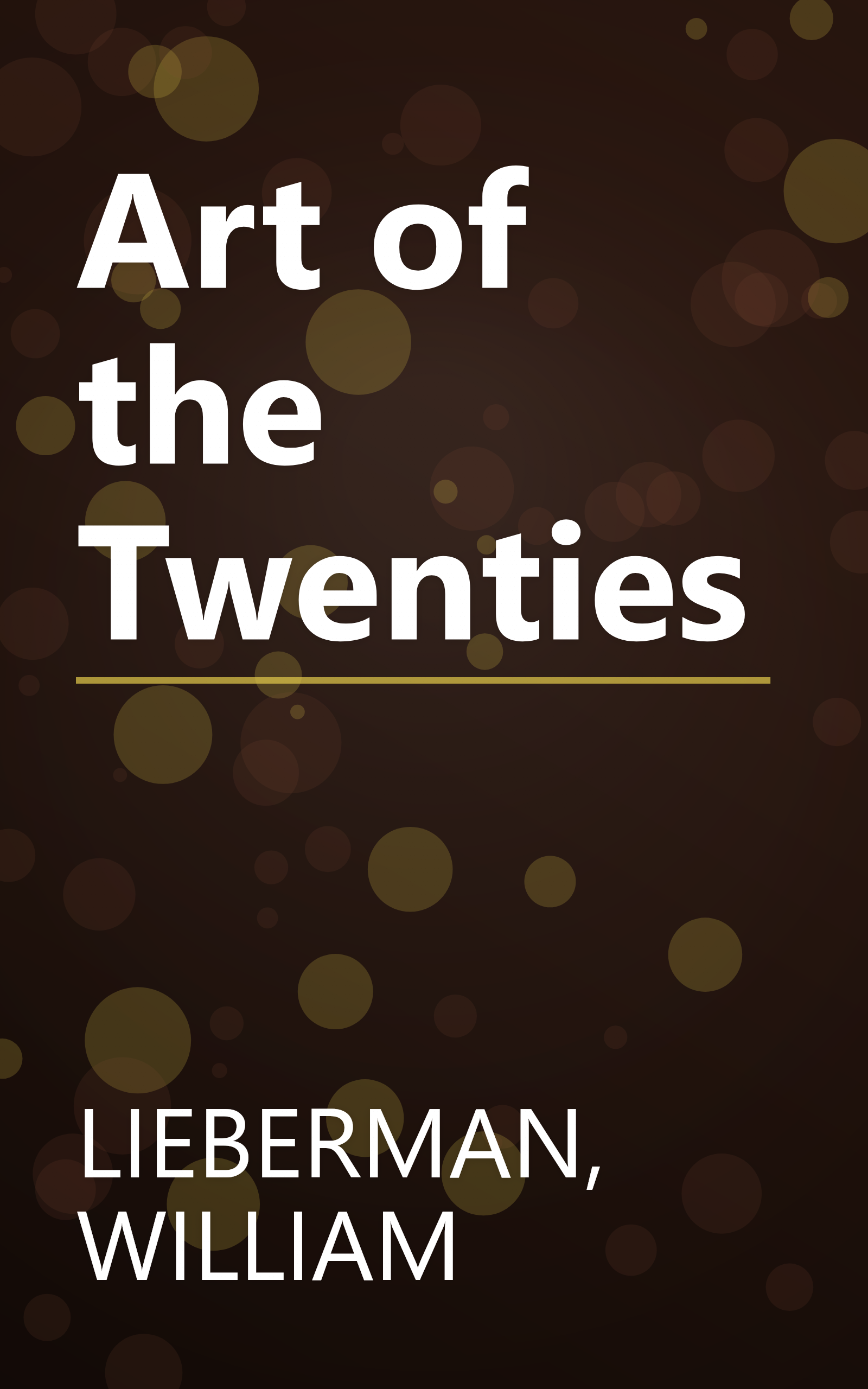 Art of the Twenties book cover
