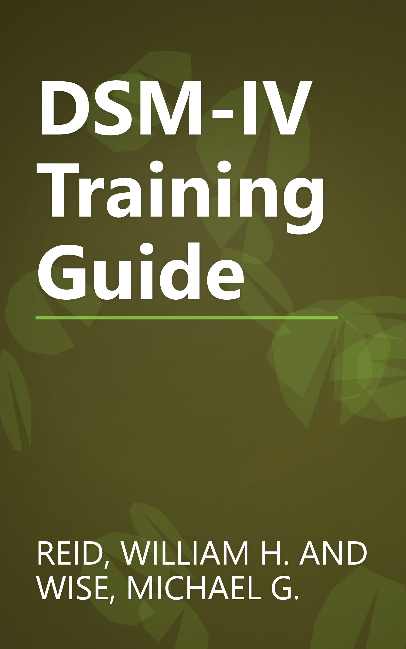 DSM-IV Training Guide book cover