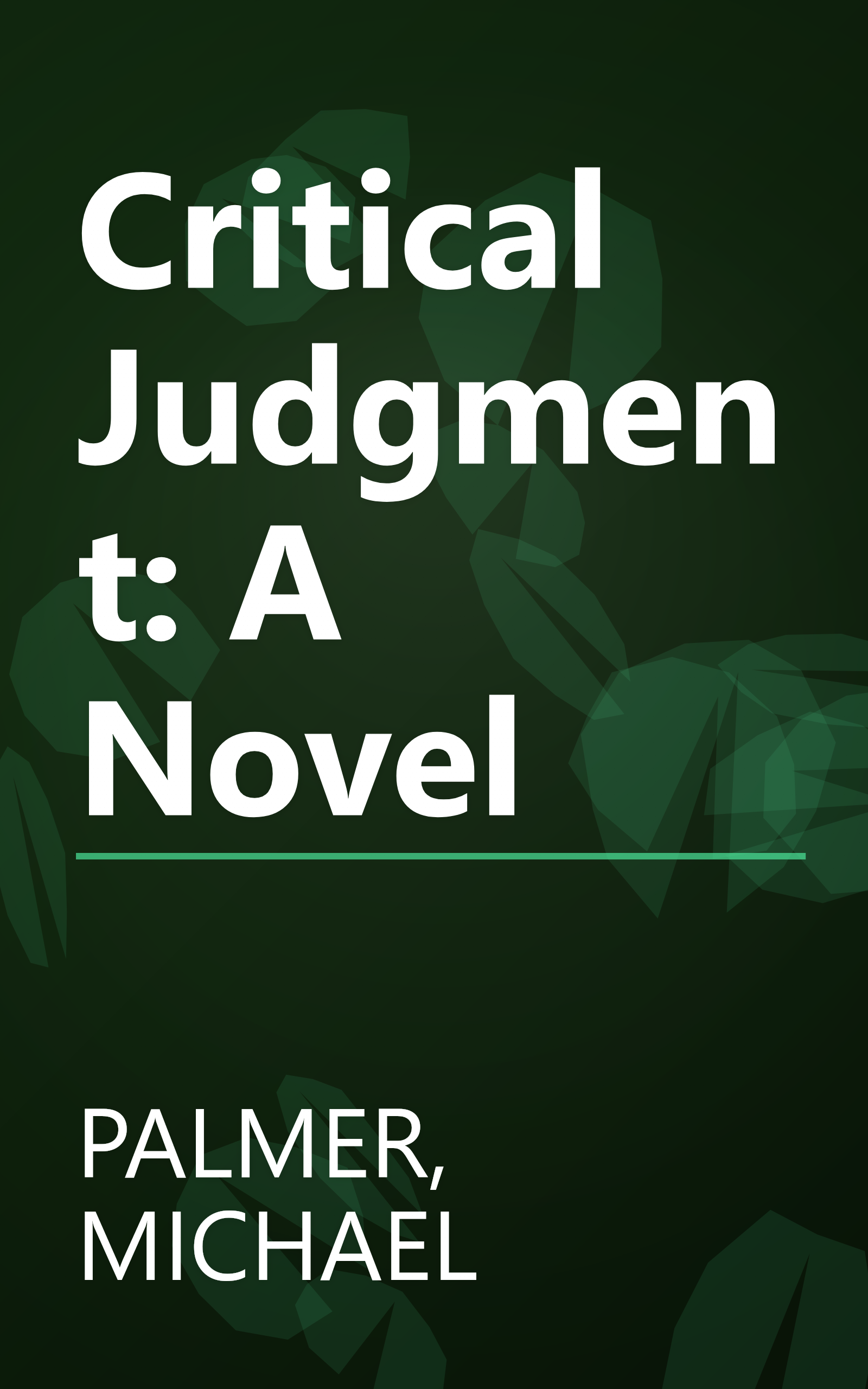 Critical Judgment: A Novel book cover