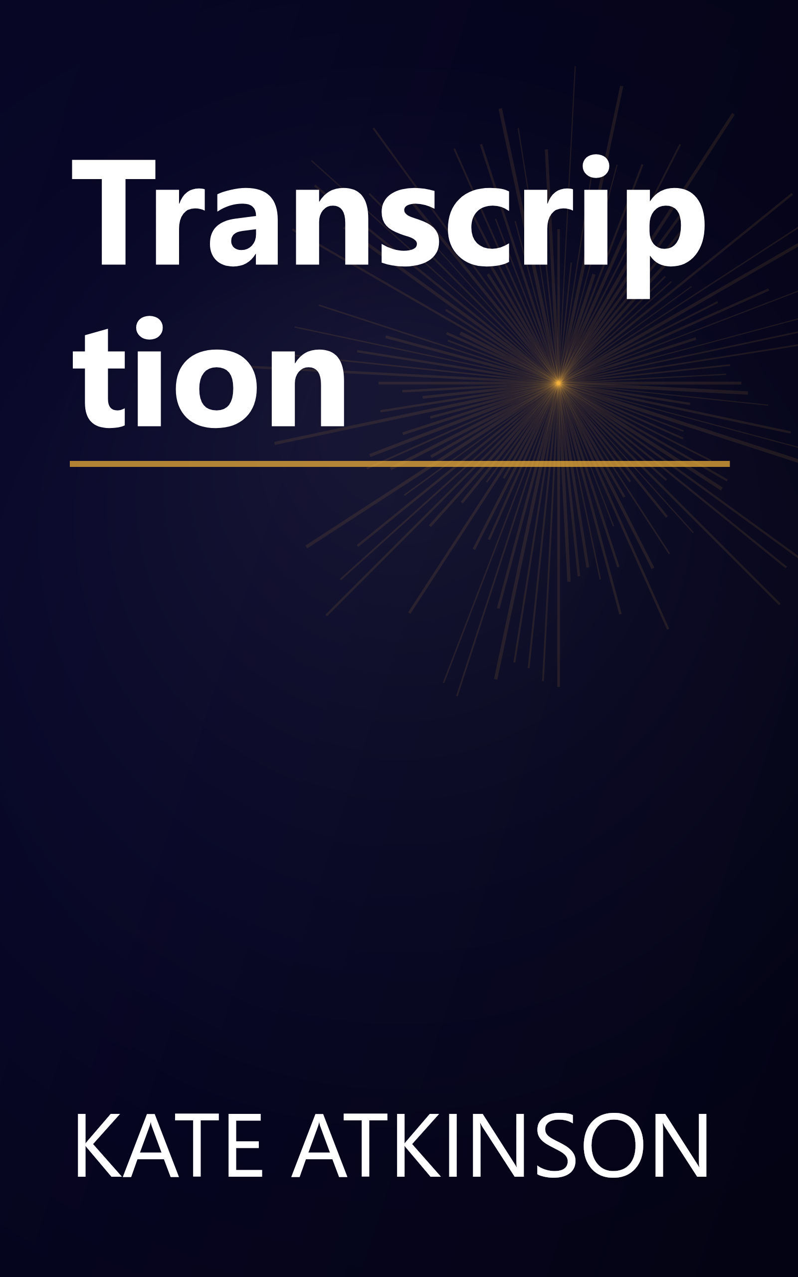 Transcription book cover