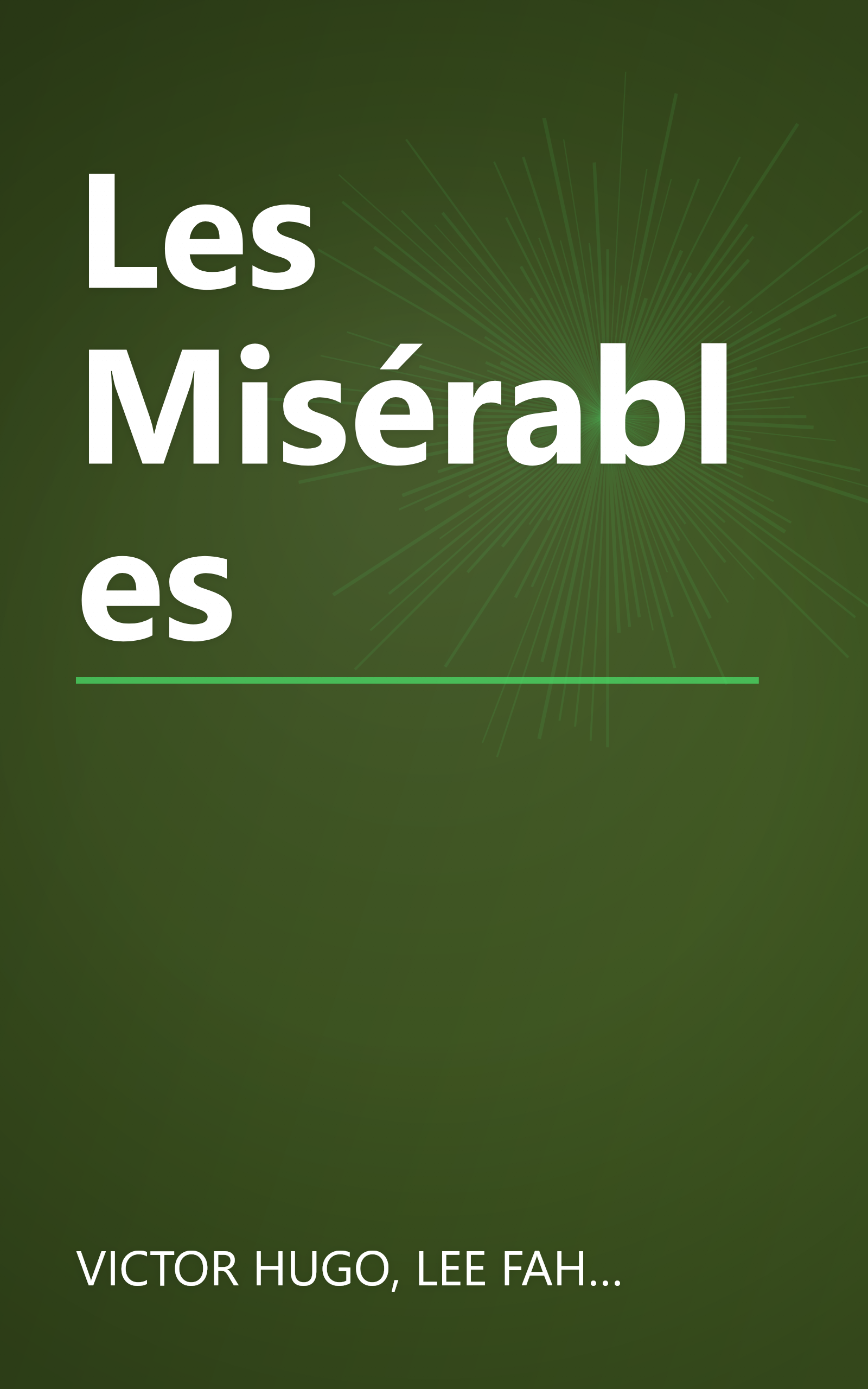 Les Misérables book cover