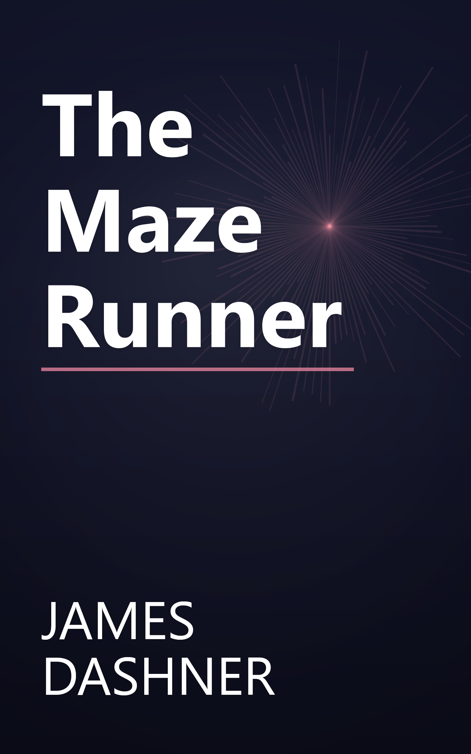 The Maze Runner book cover