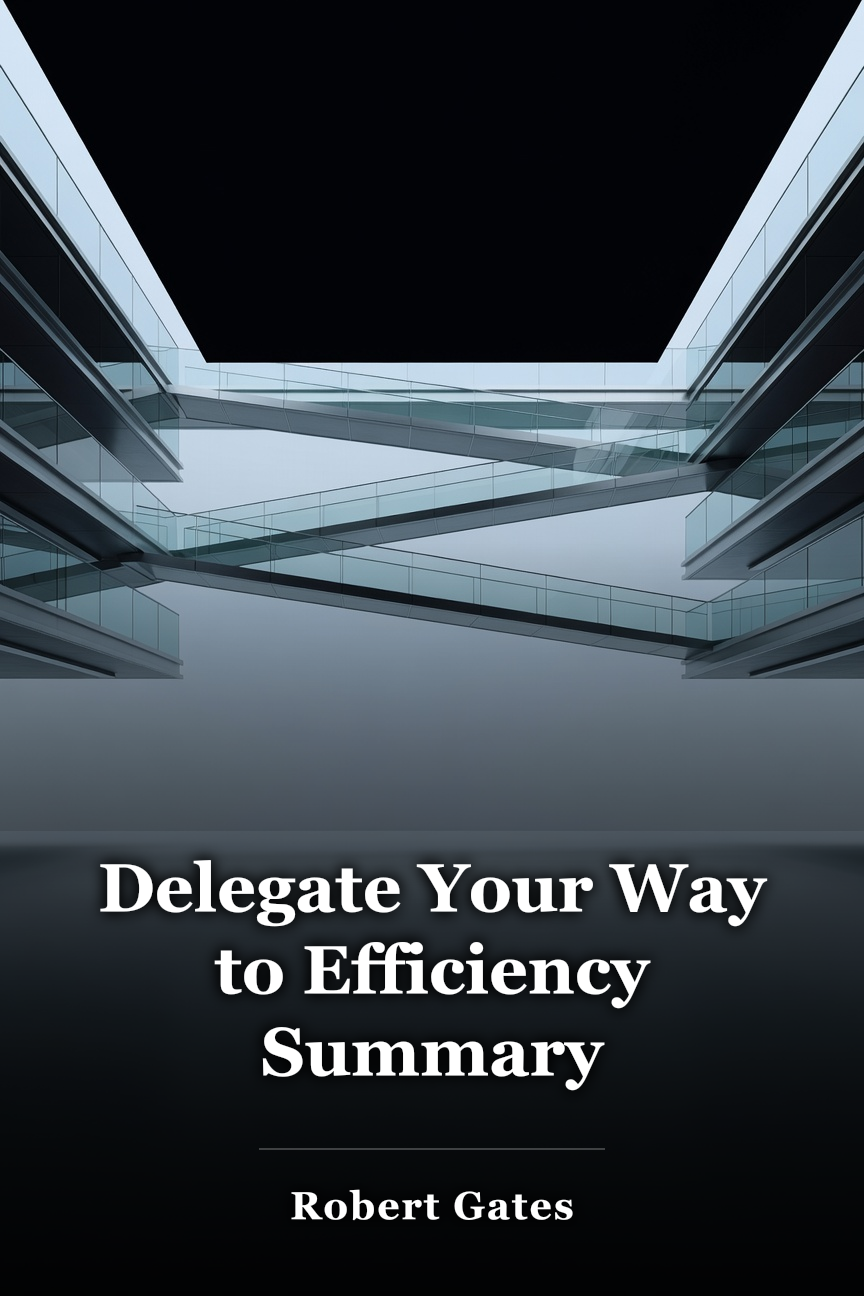 Delegate Your Way to Efficiency Summary book cover