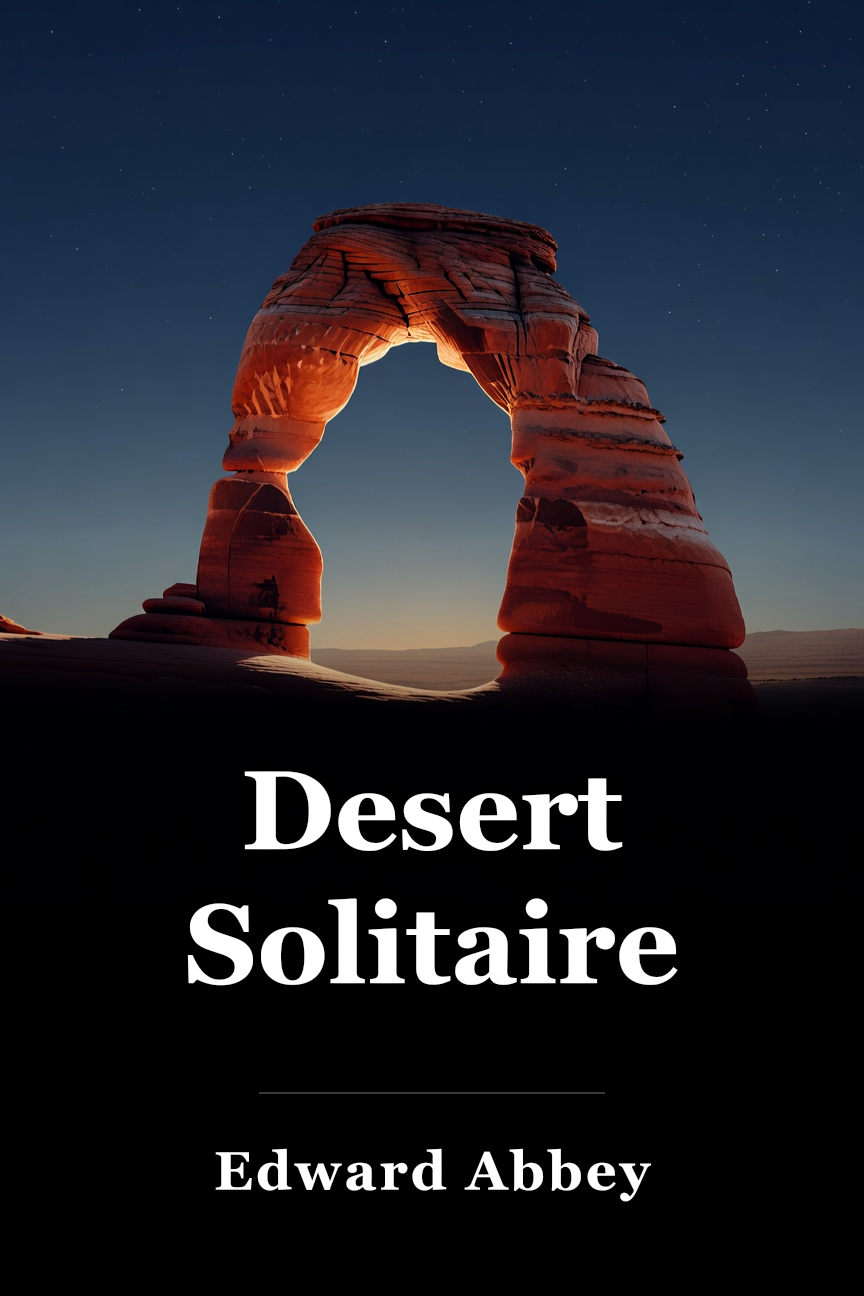 Desert Solitaire book cover