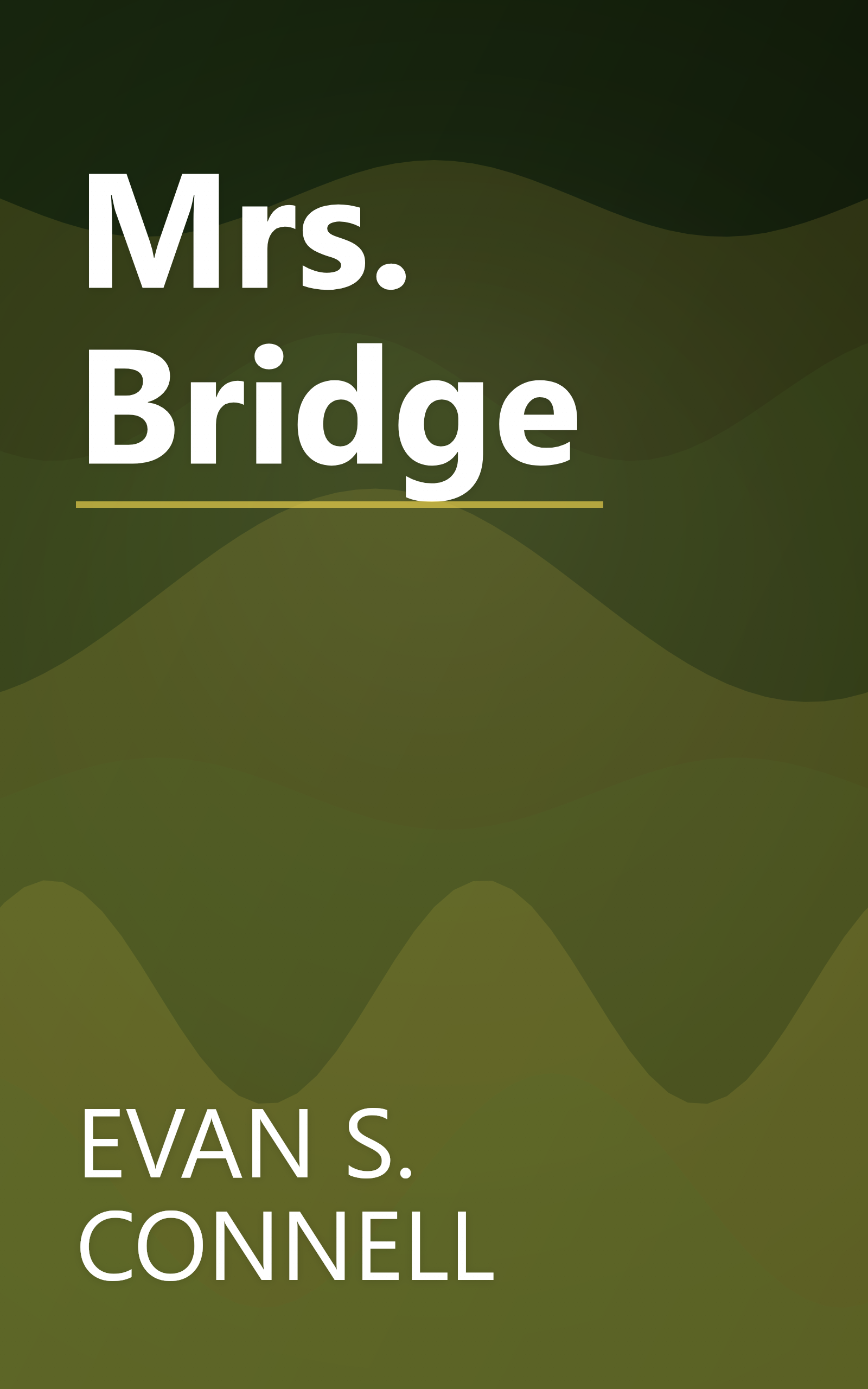 Mrs. Bridge book cover
