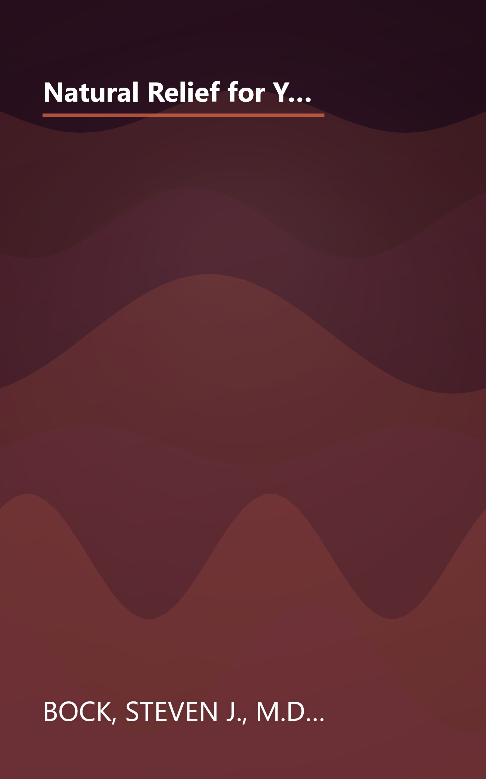 Natural Relief for Your Child's  Asthma: A Guide to Controlling Symptoms & Reducing Your Child's Dependence on Drugs book cover