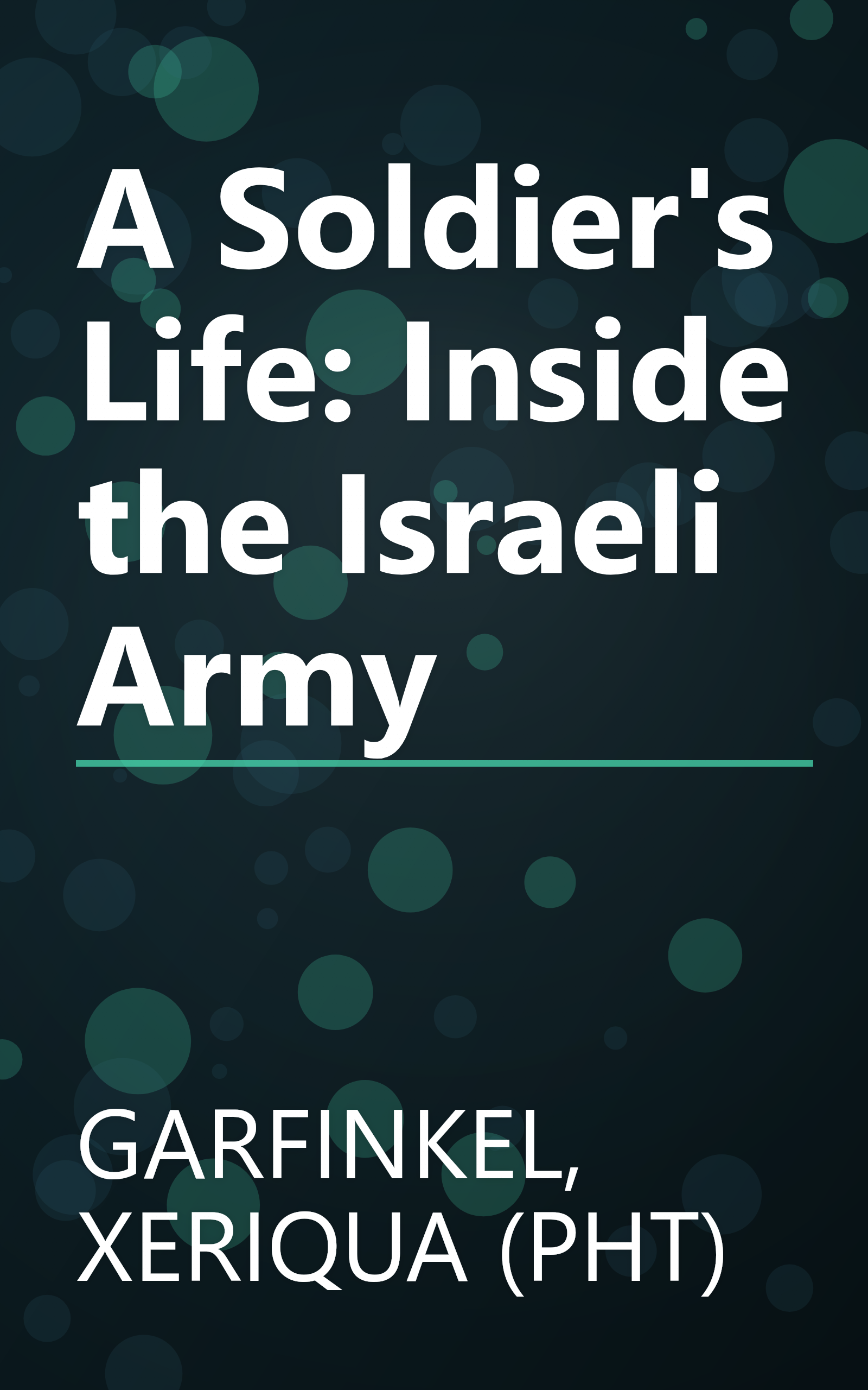 A Soldier's Life: Inside the Israeli Army book cover
