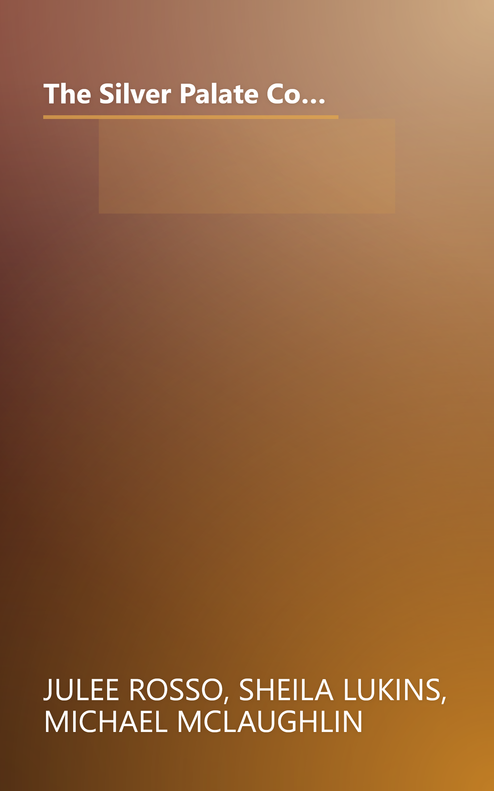 The Silver Palate Cookbook: Delicious Recipes, Menus, Tips, Lore From Manhattan's Celebrated  Gourmet  Food Shop. book cover