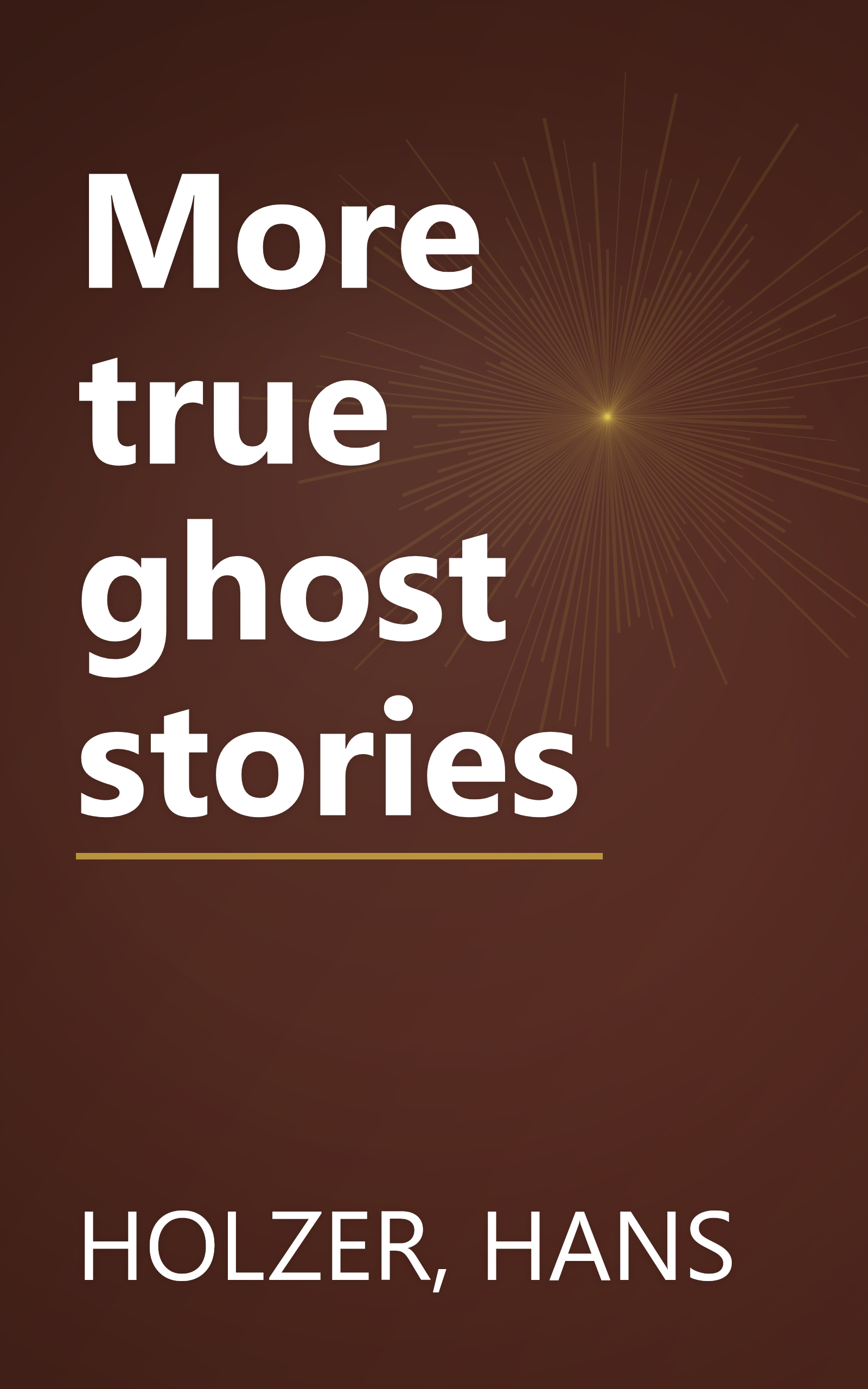 More true ghost stories book cover