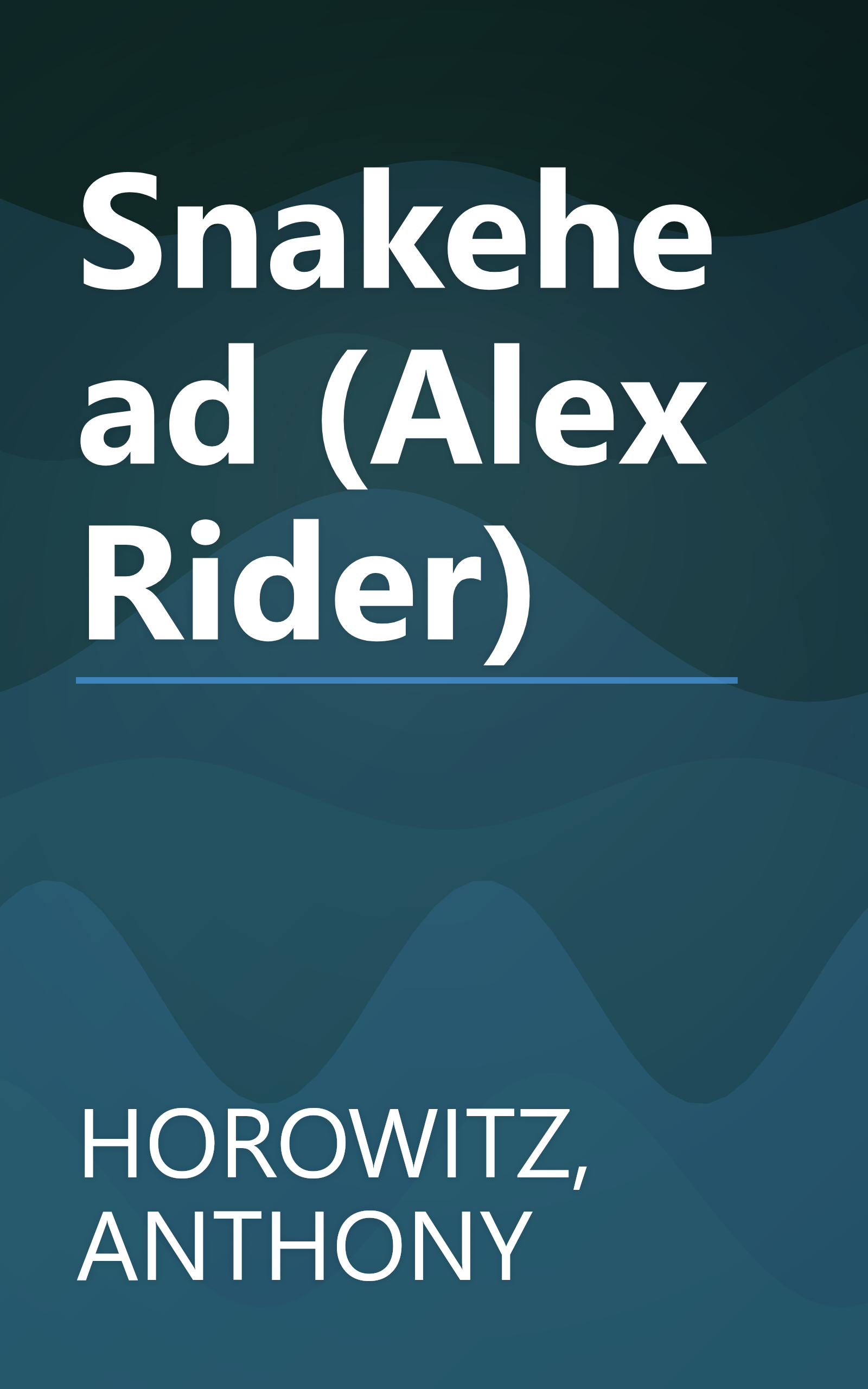 Snakehead (Alex Rider) book cover