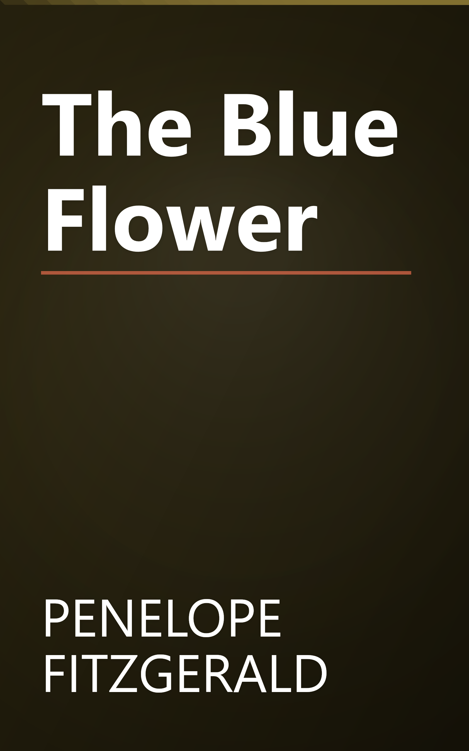 The Blue Flower book cover