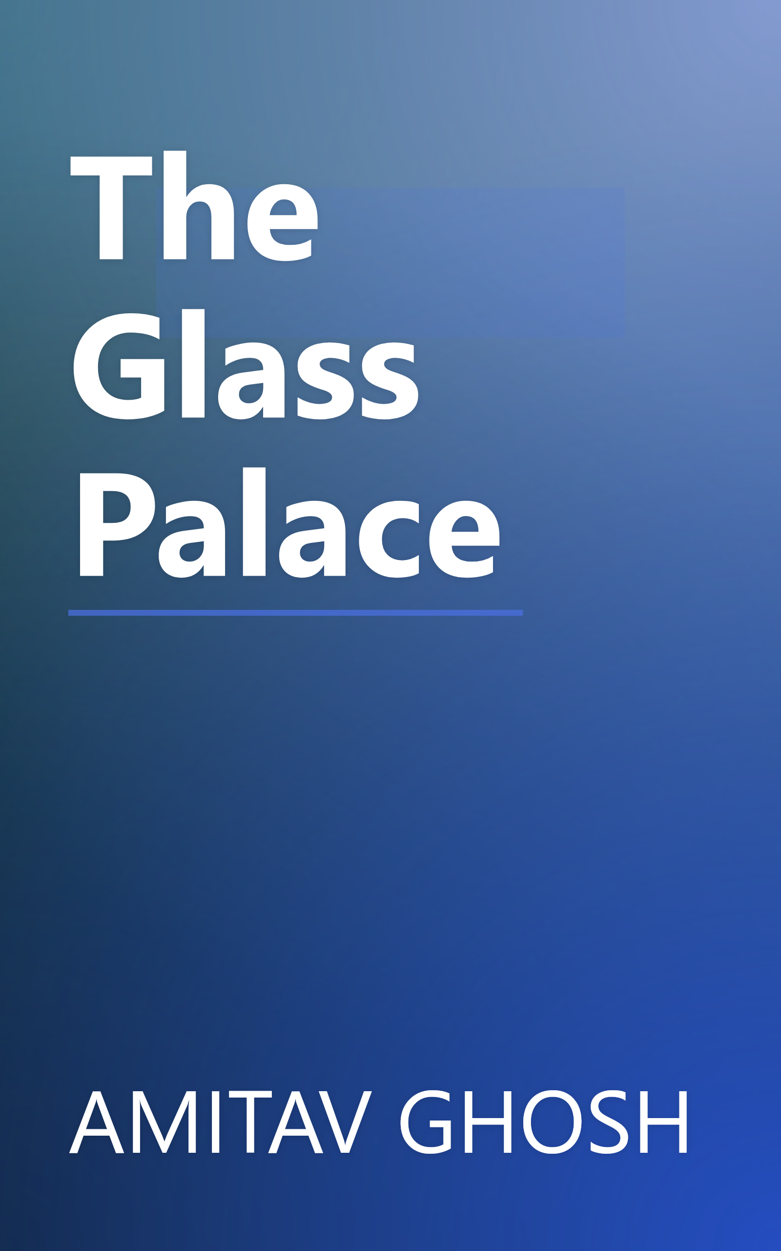 The Glass Palace book cover