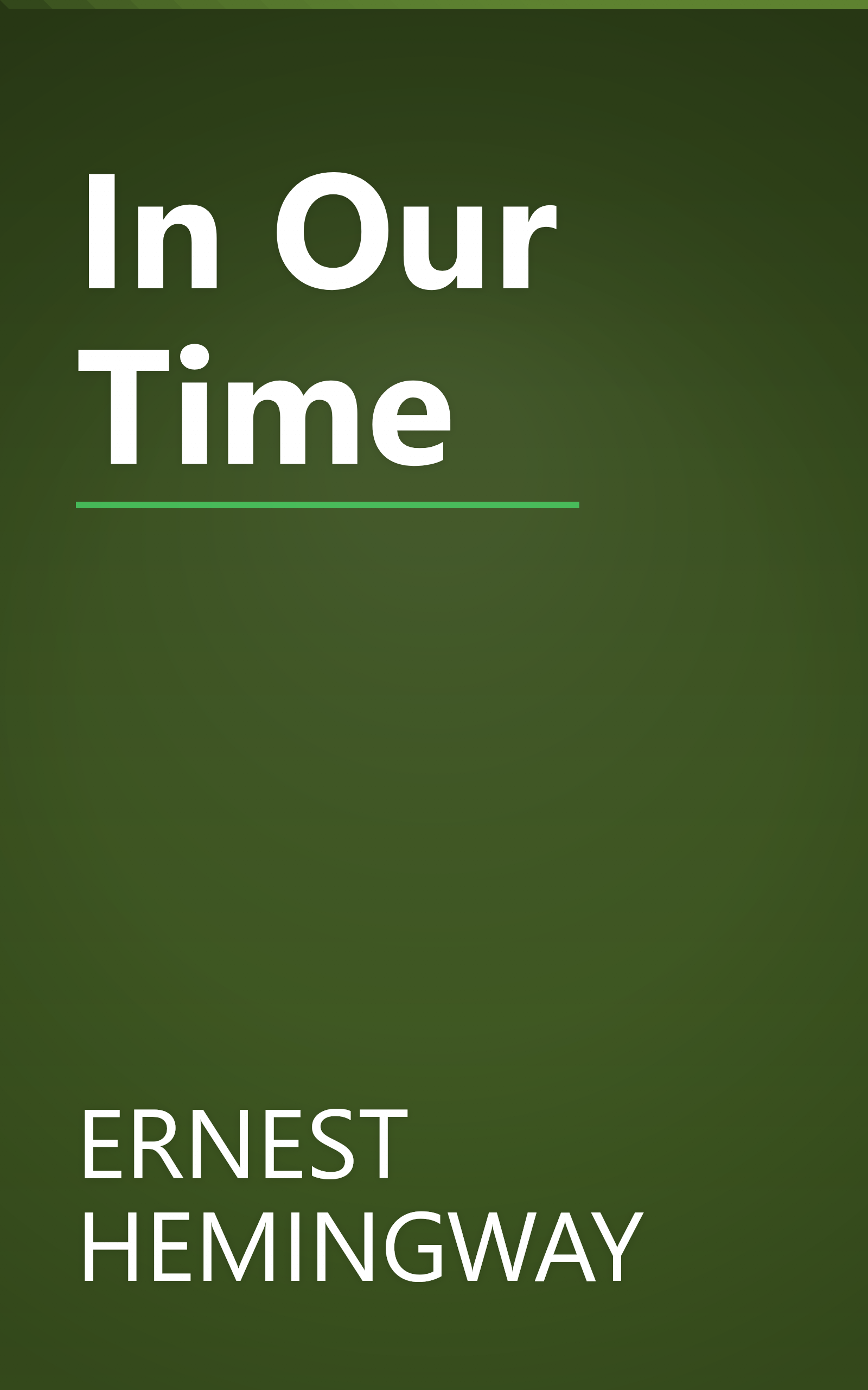 In Our Time book cover