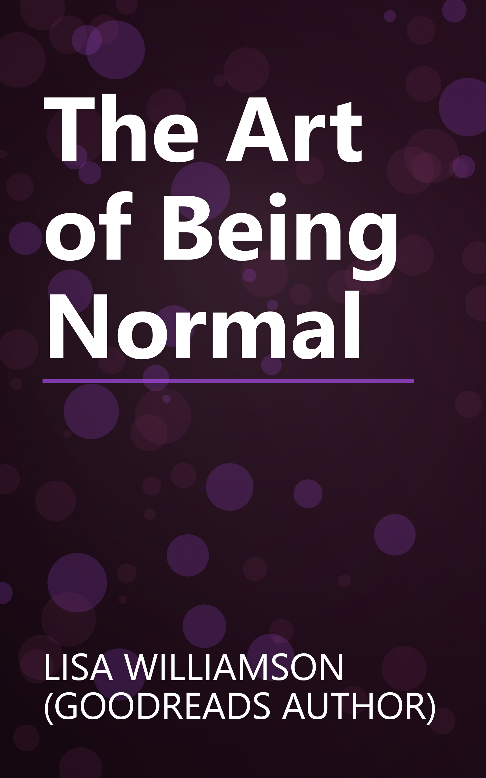 The Art of Being Normal book cover