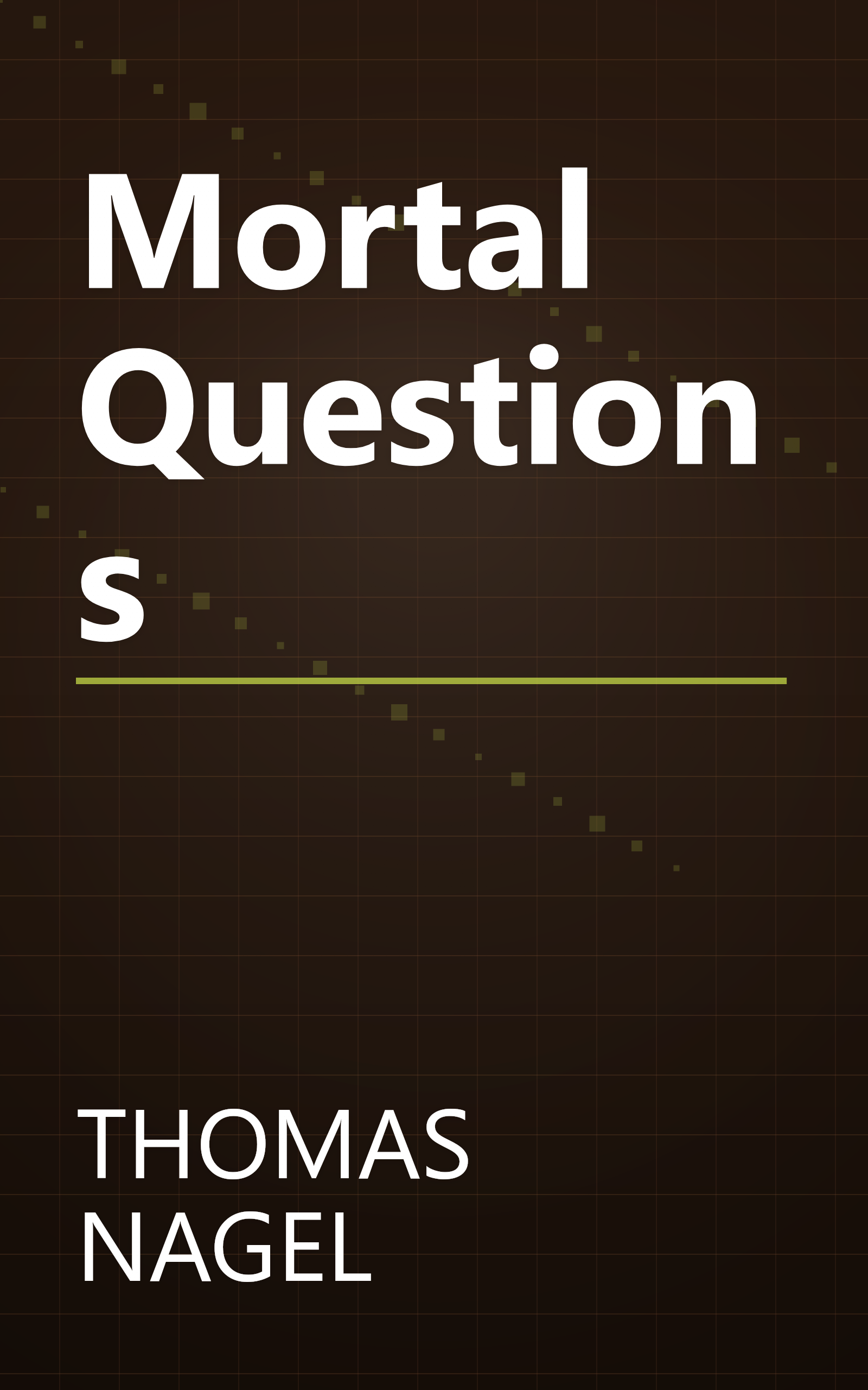 Mortal Questions book cover