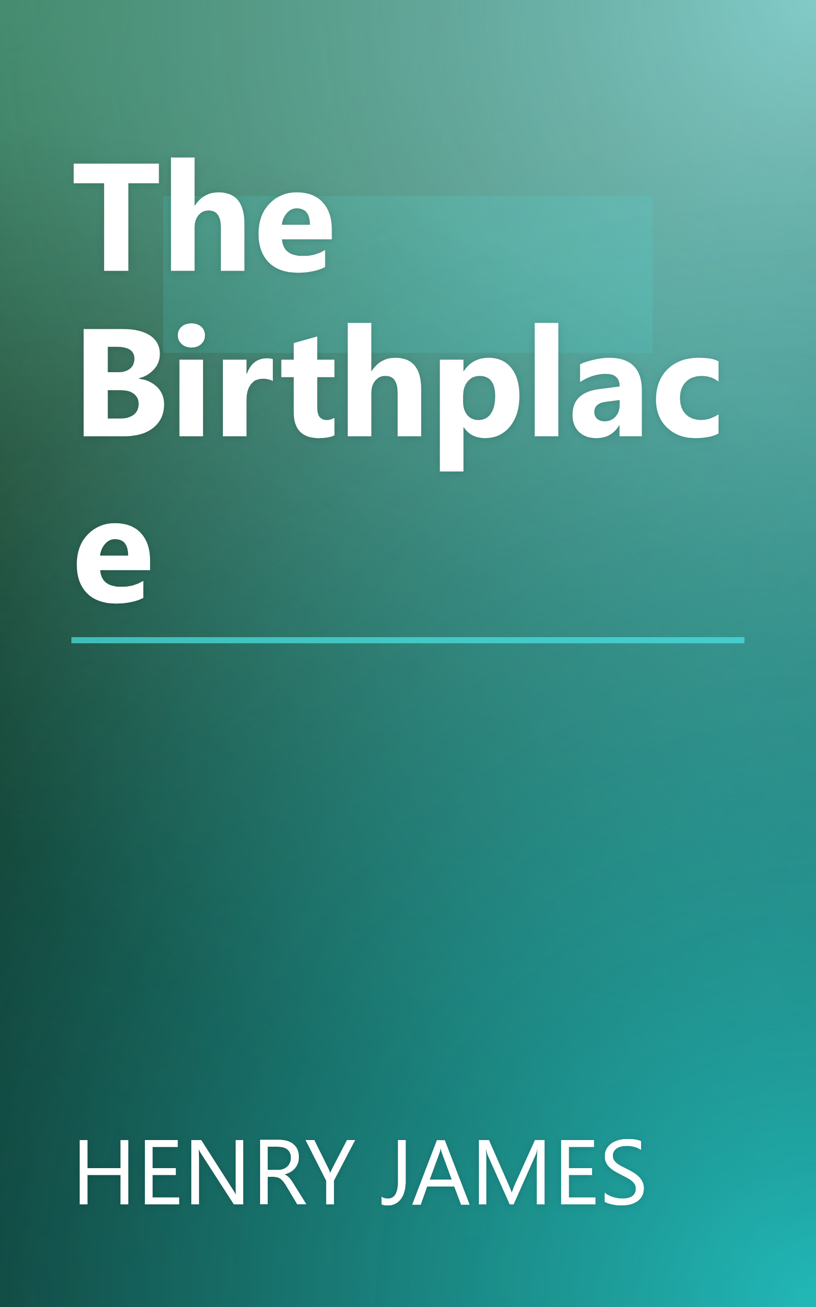 The Birthplace book cover
