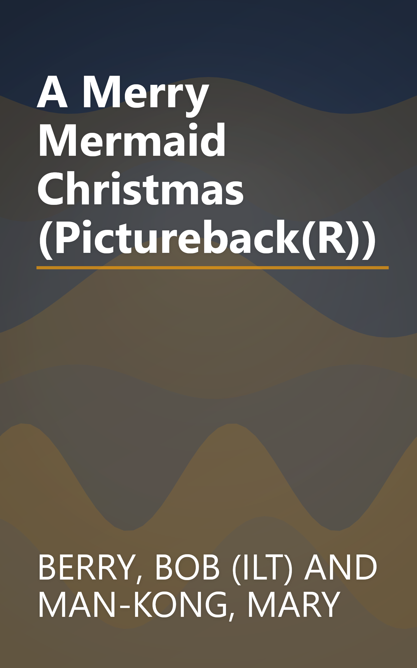 A Merry Mermaid Christmas (Pictureback(R)) book cover