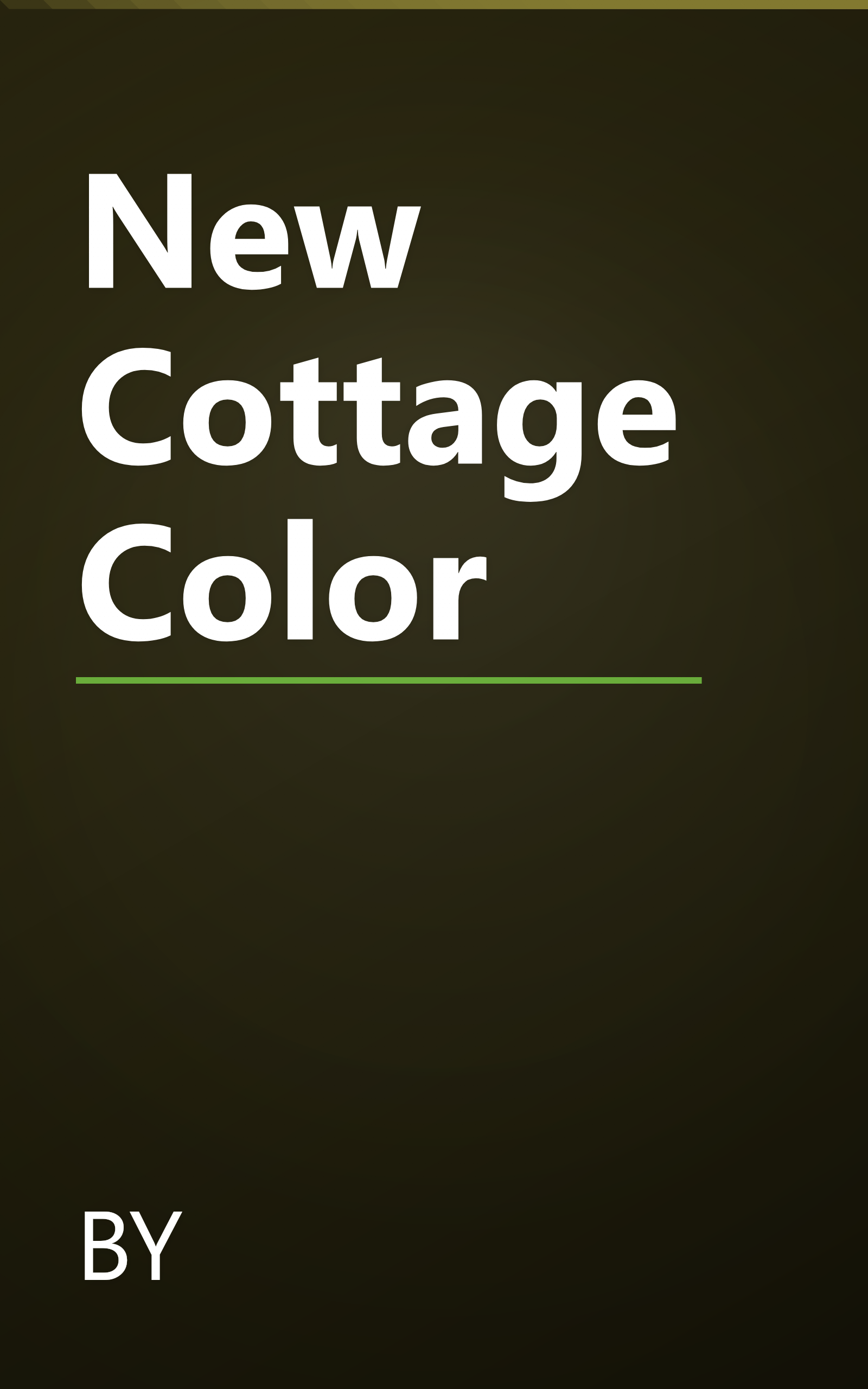 New Cottage Color book cover