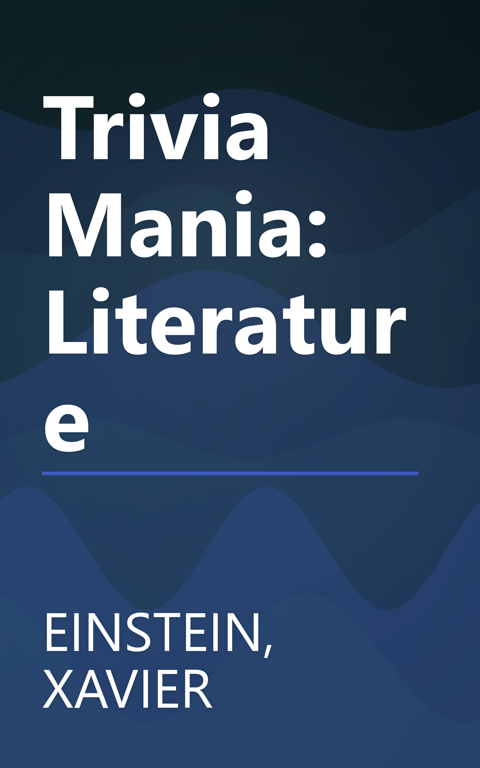 Trivia Mania: Literature book cover