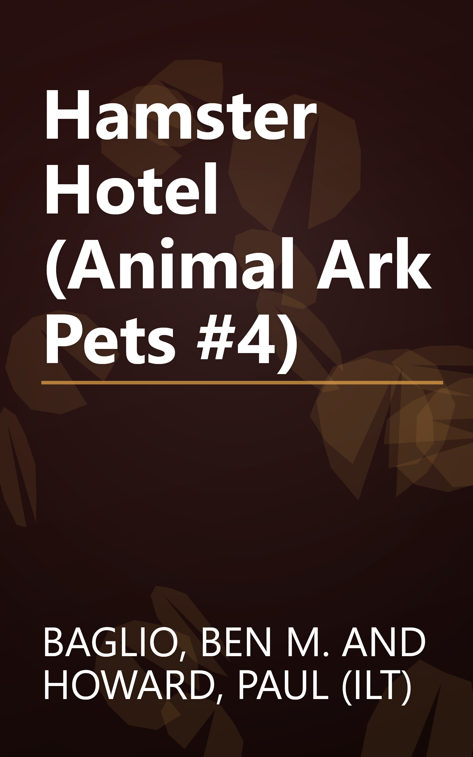 Hamster Hotel (Animal Ark Pets #4) book cover