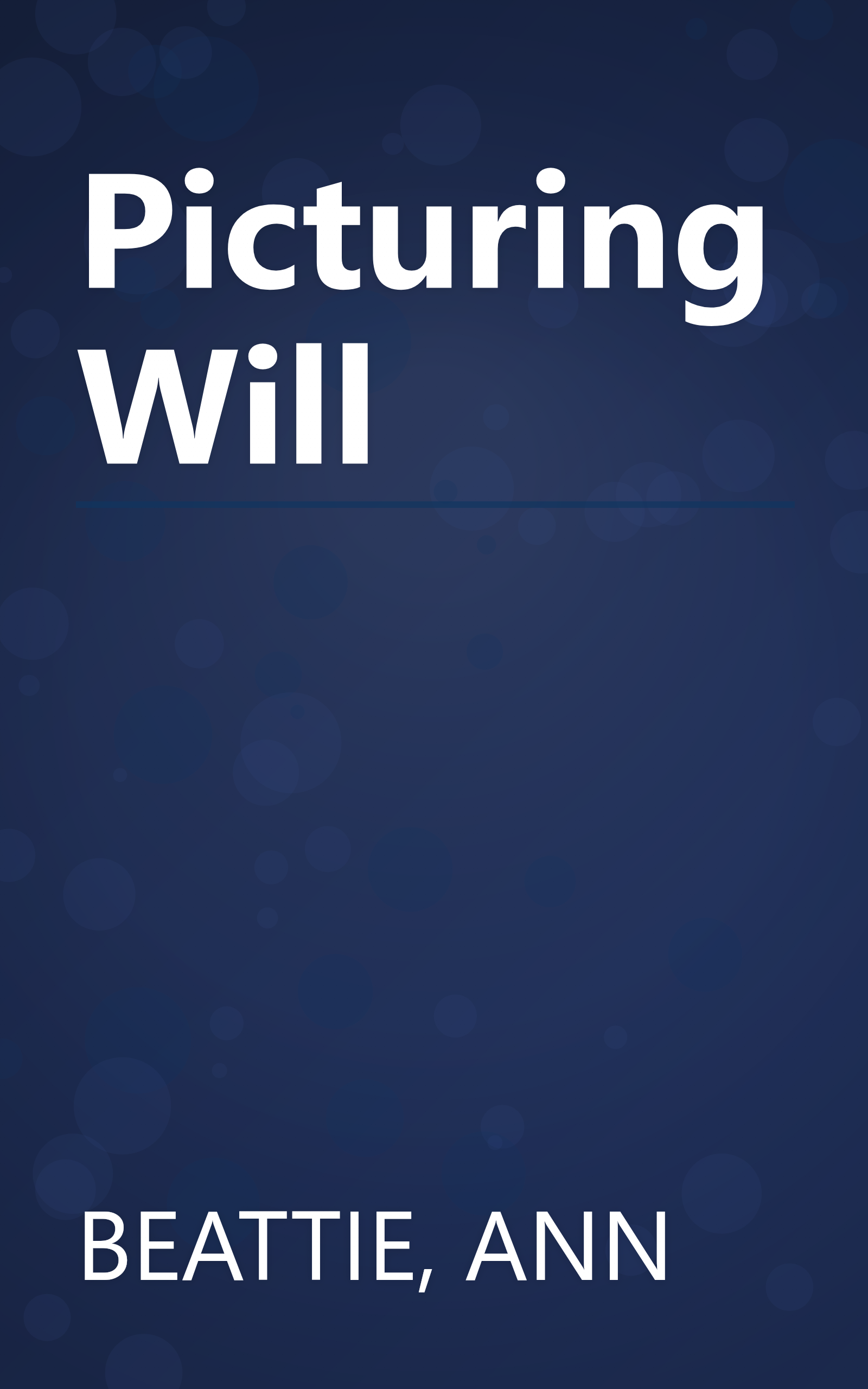 Picturing Will book cover