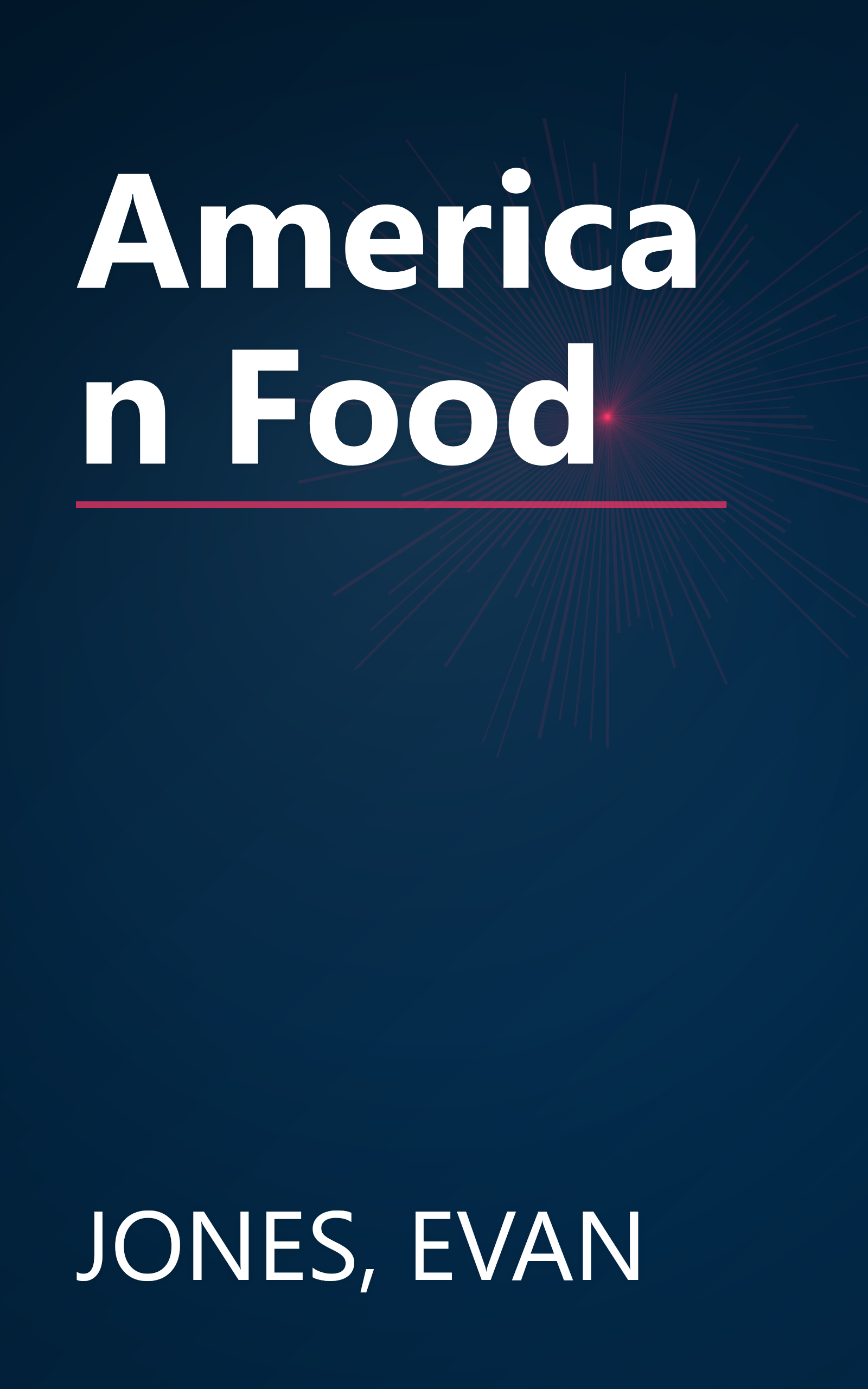 American Food book cover