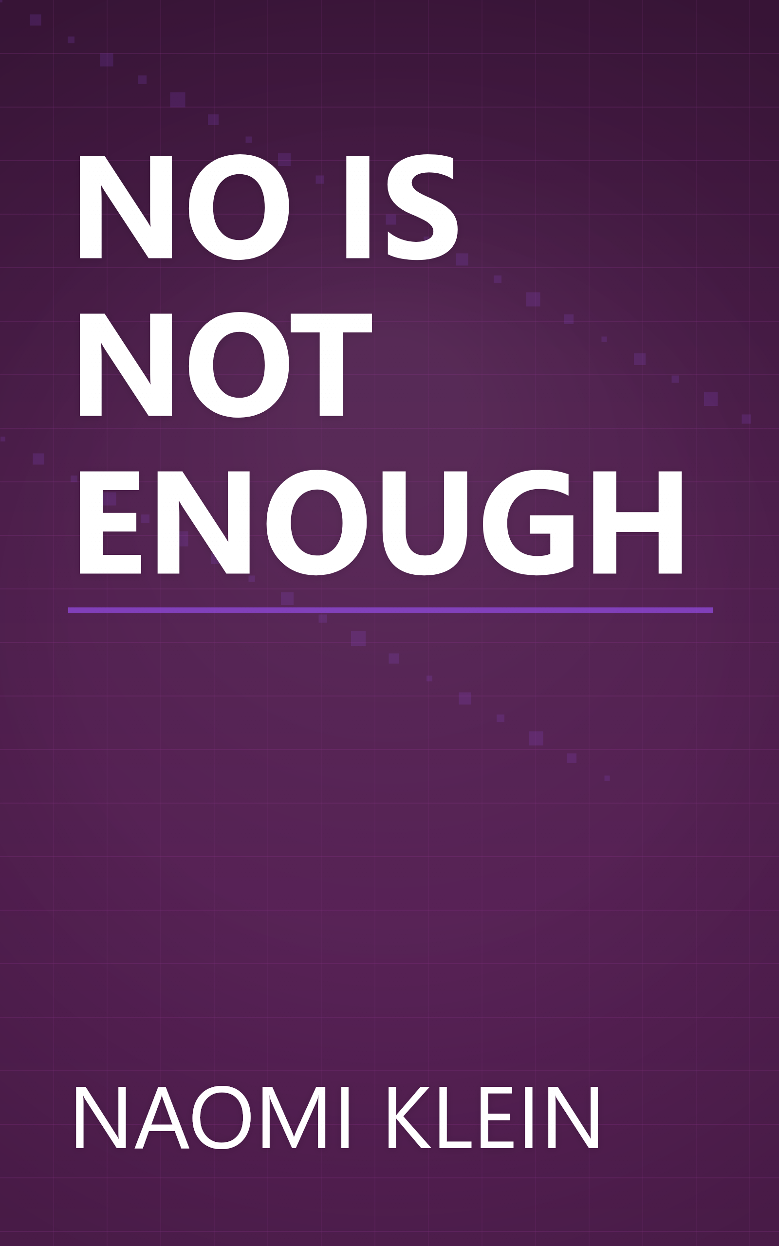 NO IS NOT ENOUGH book cover