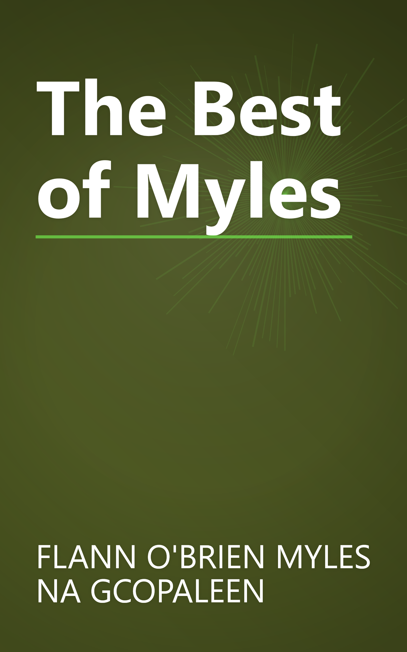 The Best of Myles book cover