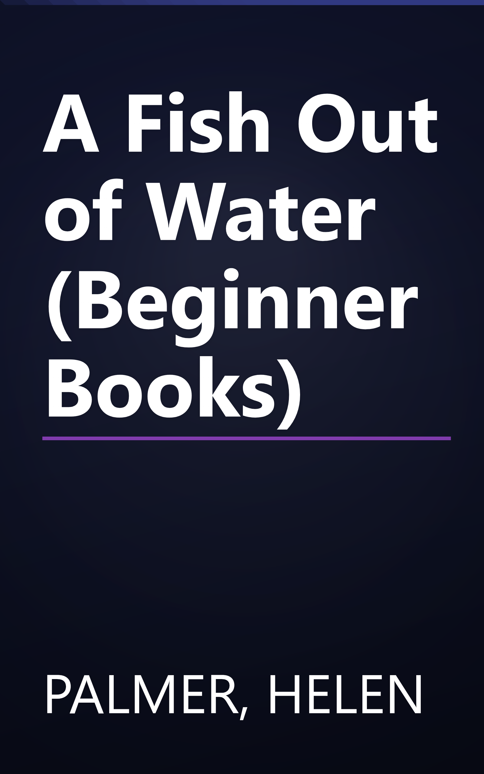 A Fish Out of Water (Beginner Books) book cover