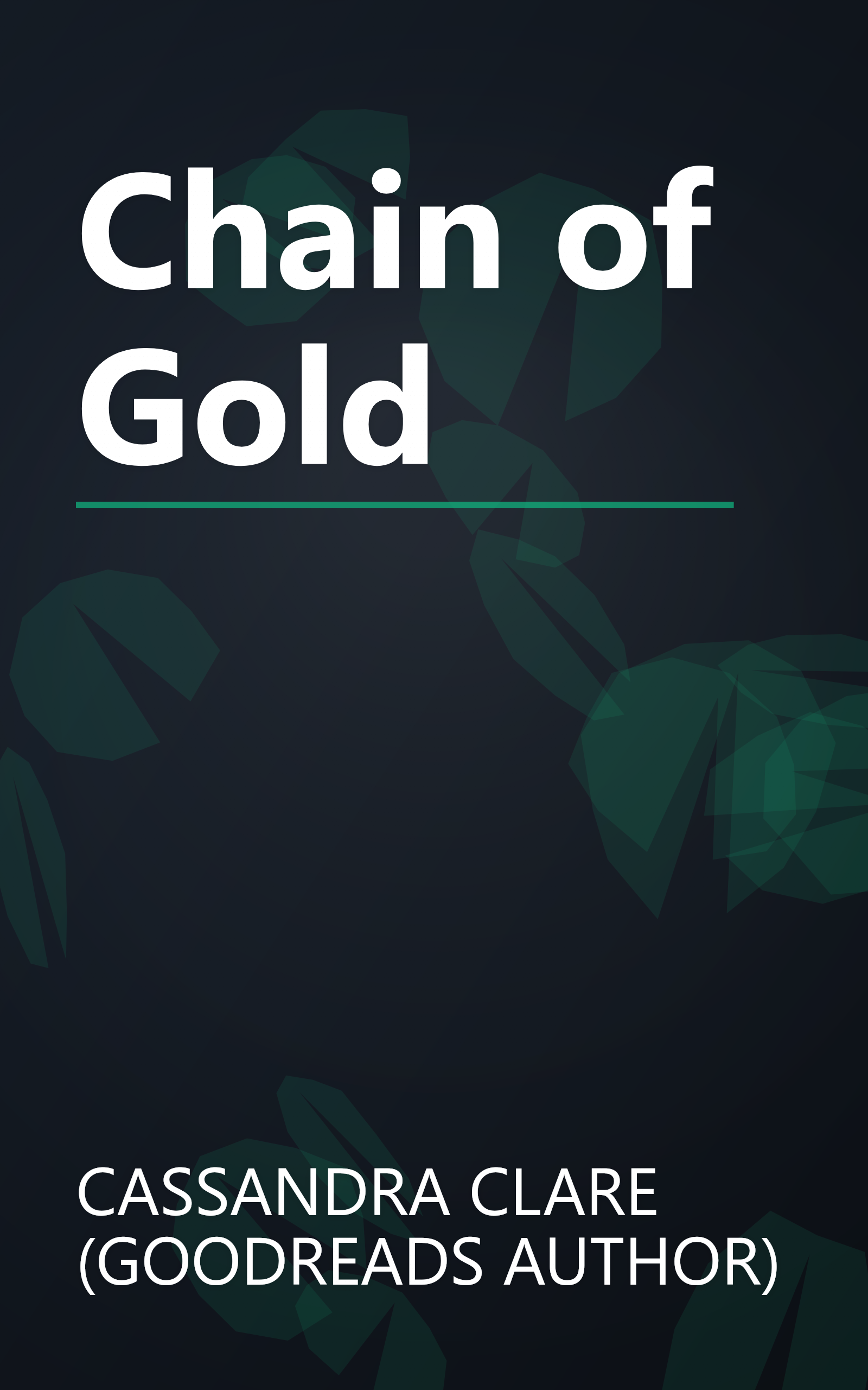 Chain of Gold book cover