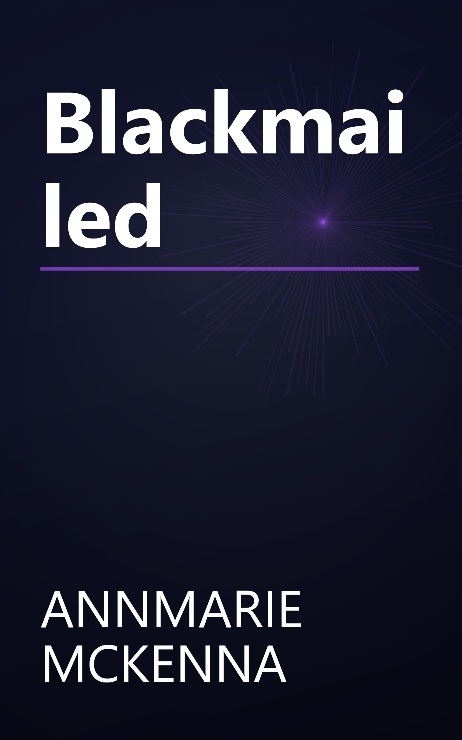 Blackmailed book cover