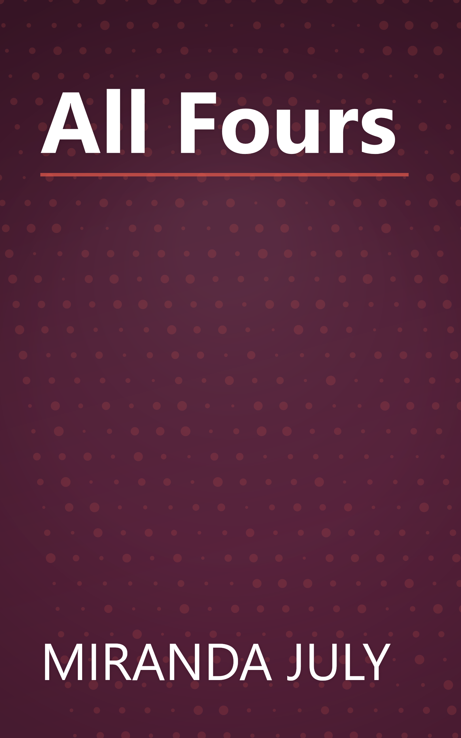 All Fours book cover