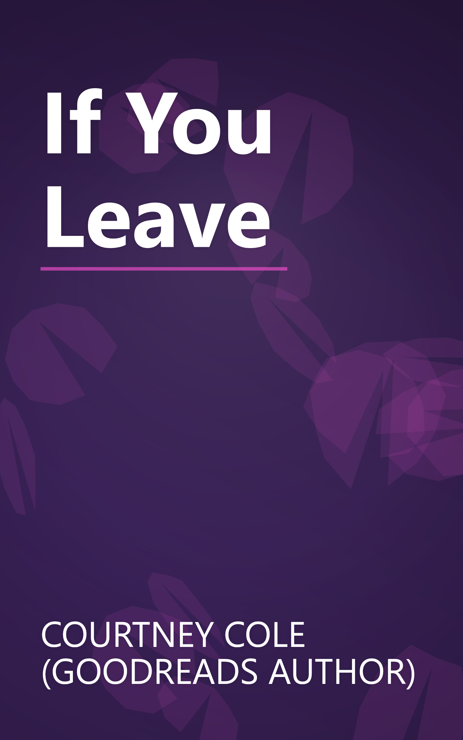 If You Leave book cover
