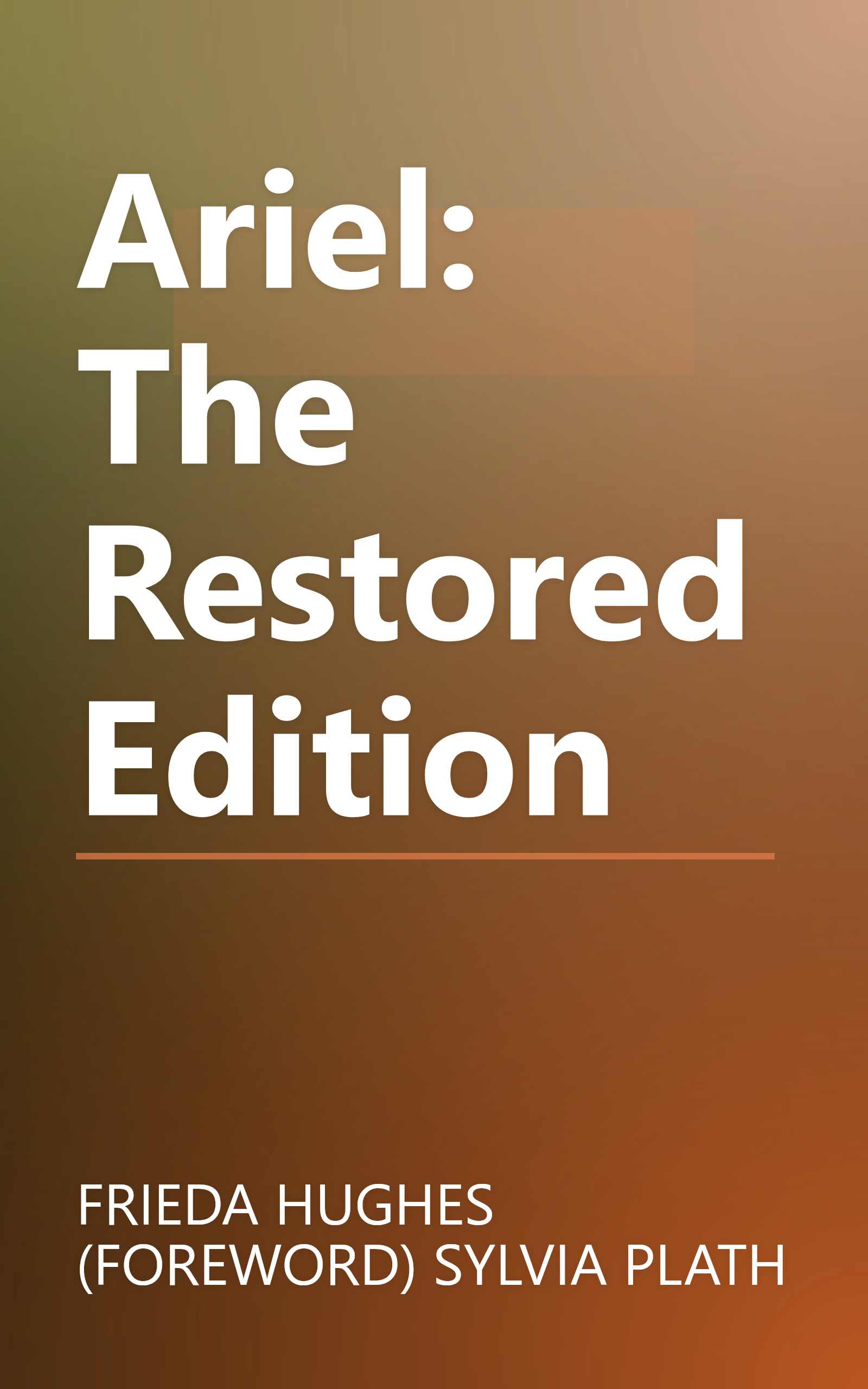 Ariel: The Restored Edition book cover