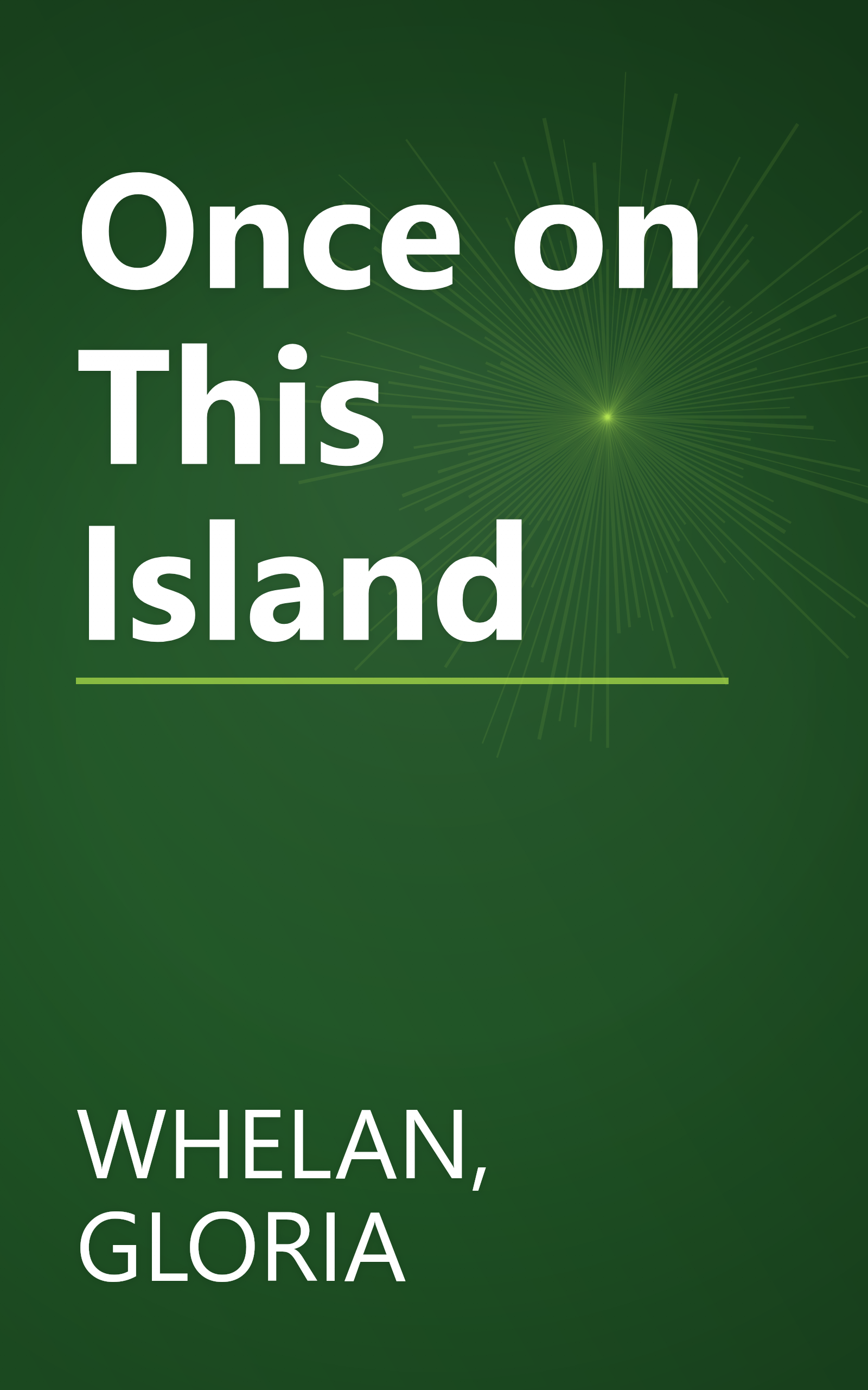 Once on This Island book cover
