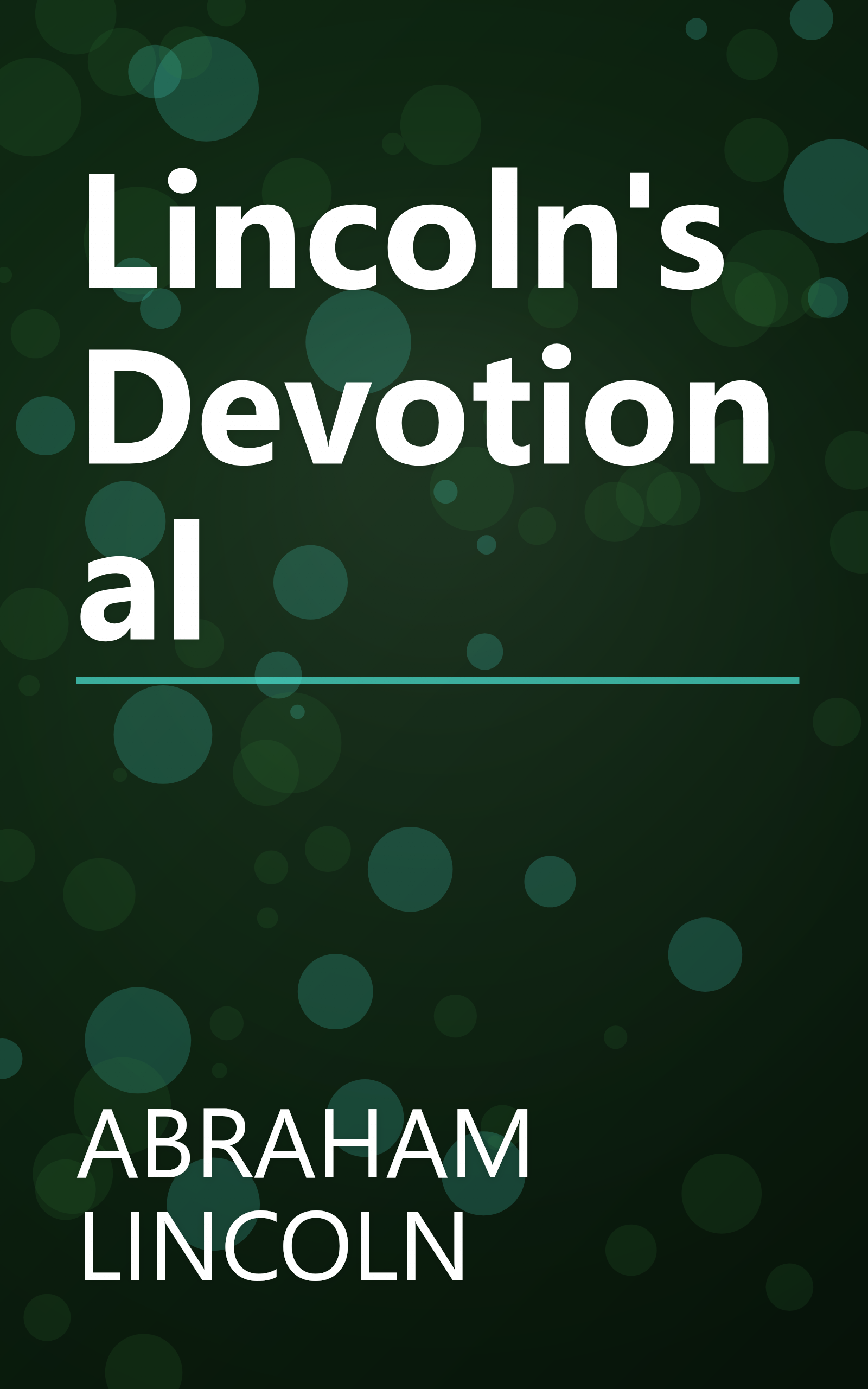 Lincoln's Devotional book cover