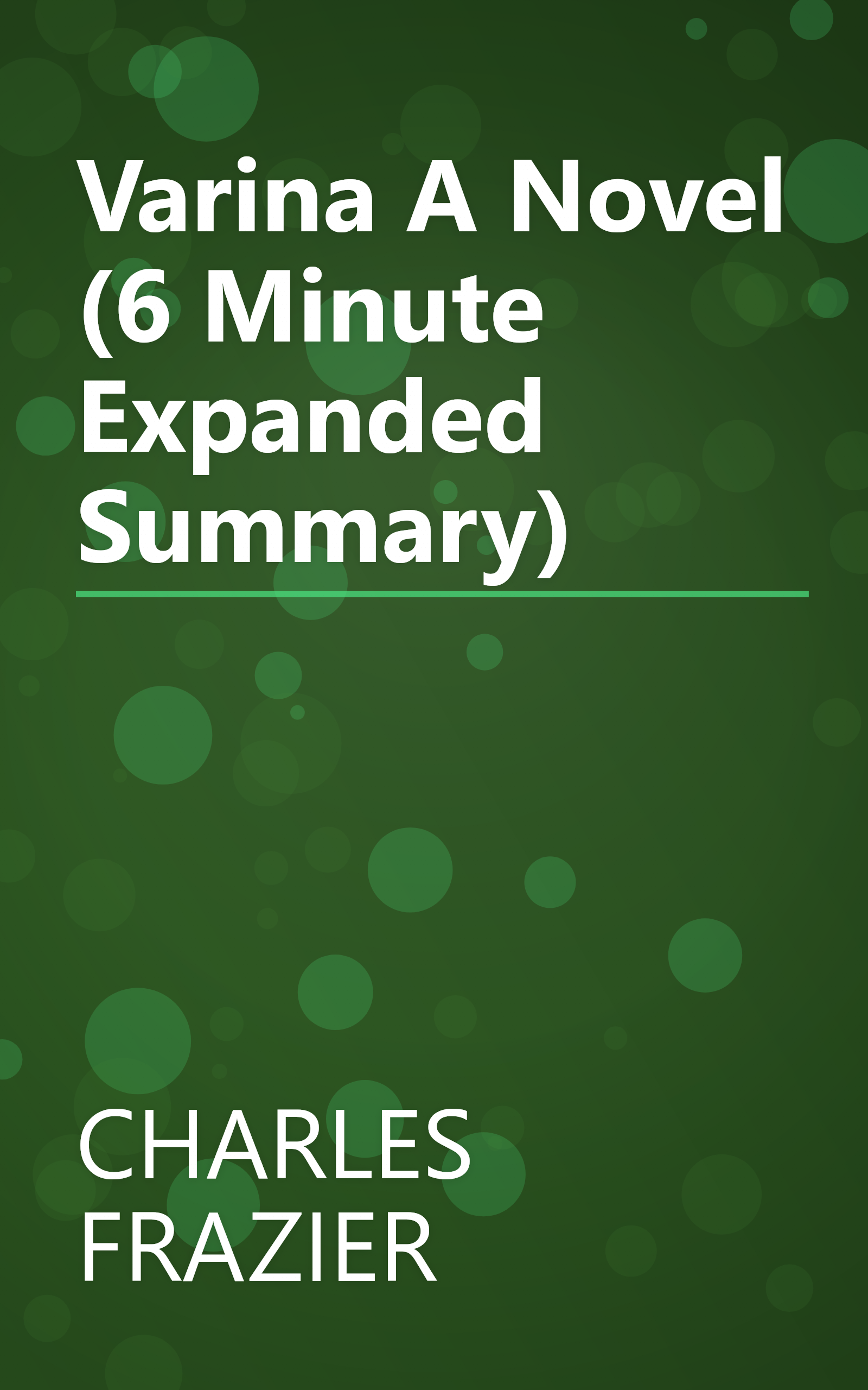 Varina  A Novel (6 Minute   Expanded Summary) book cover