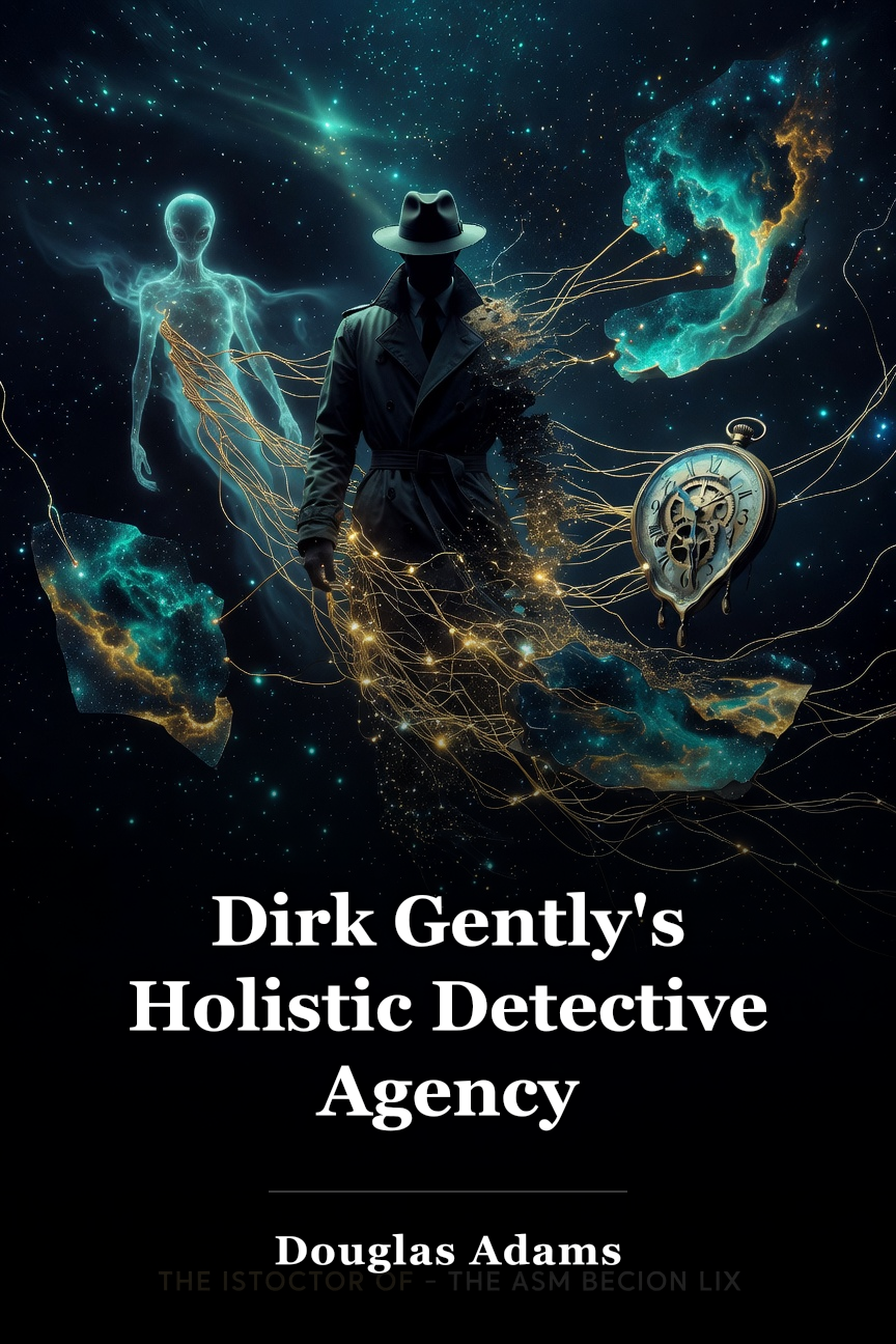 Dirk Gently's Holistic Detective Agency book cover