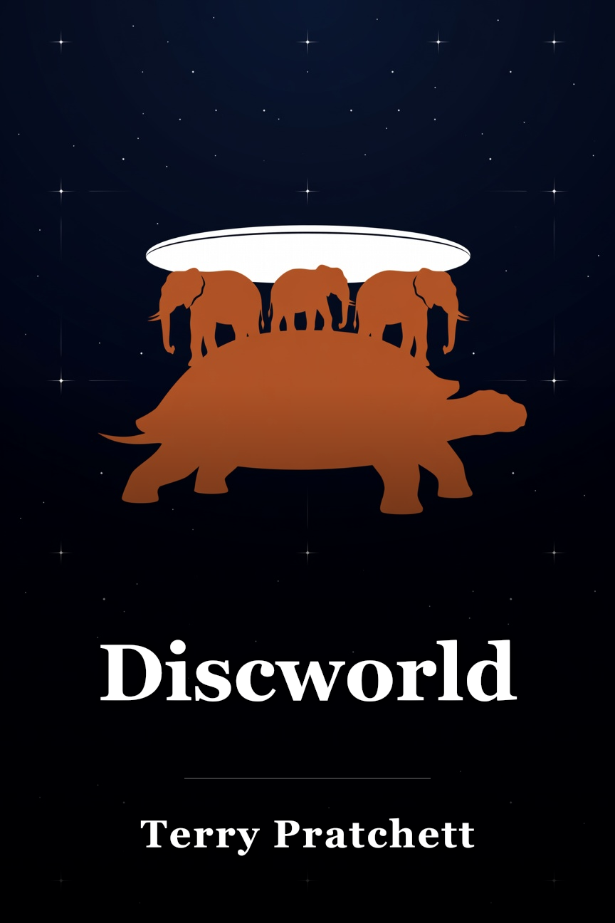 Discworld book cover