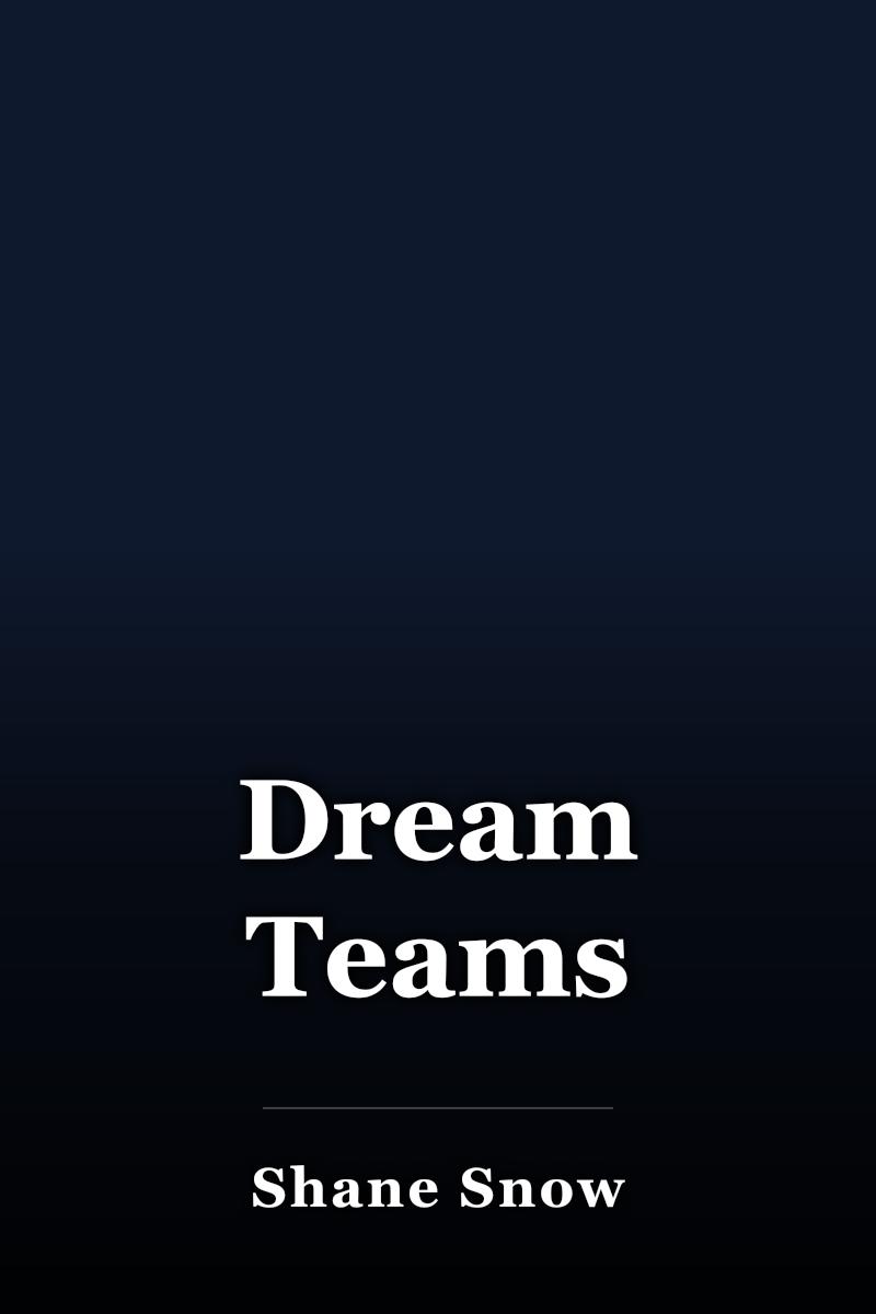 Dream Teams book cover