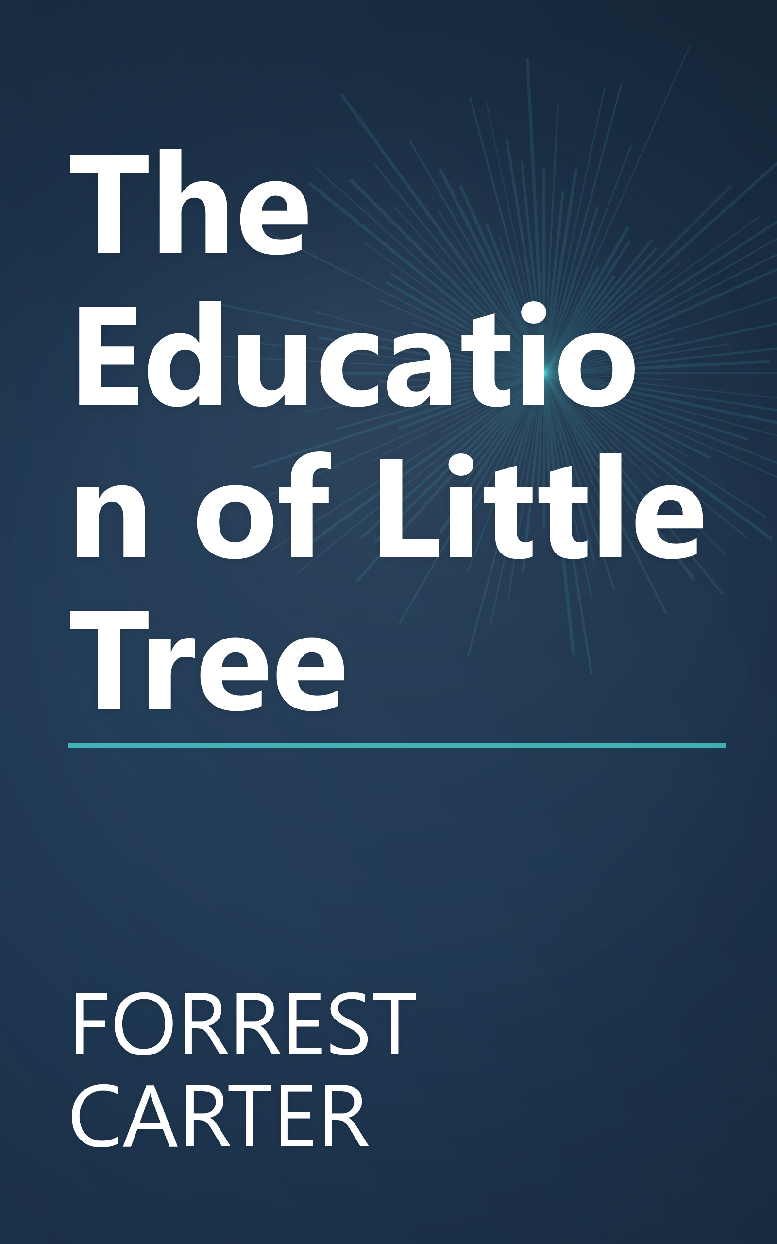 The Education of Little Tree book cover