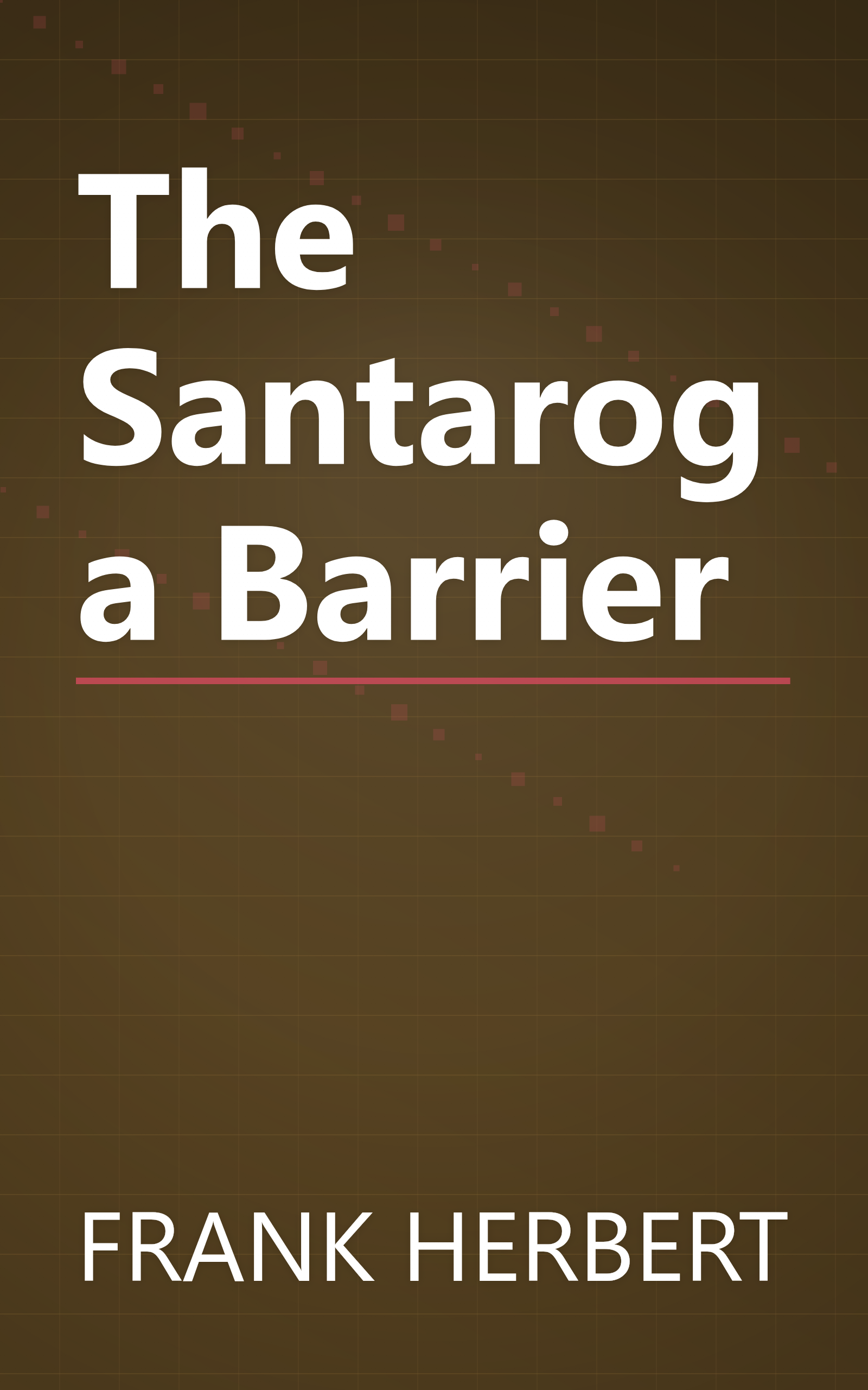 The Santaroga Barrier book cover