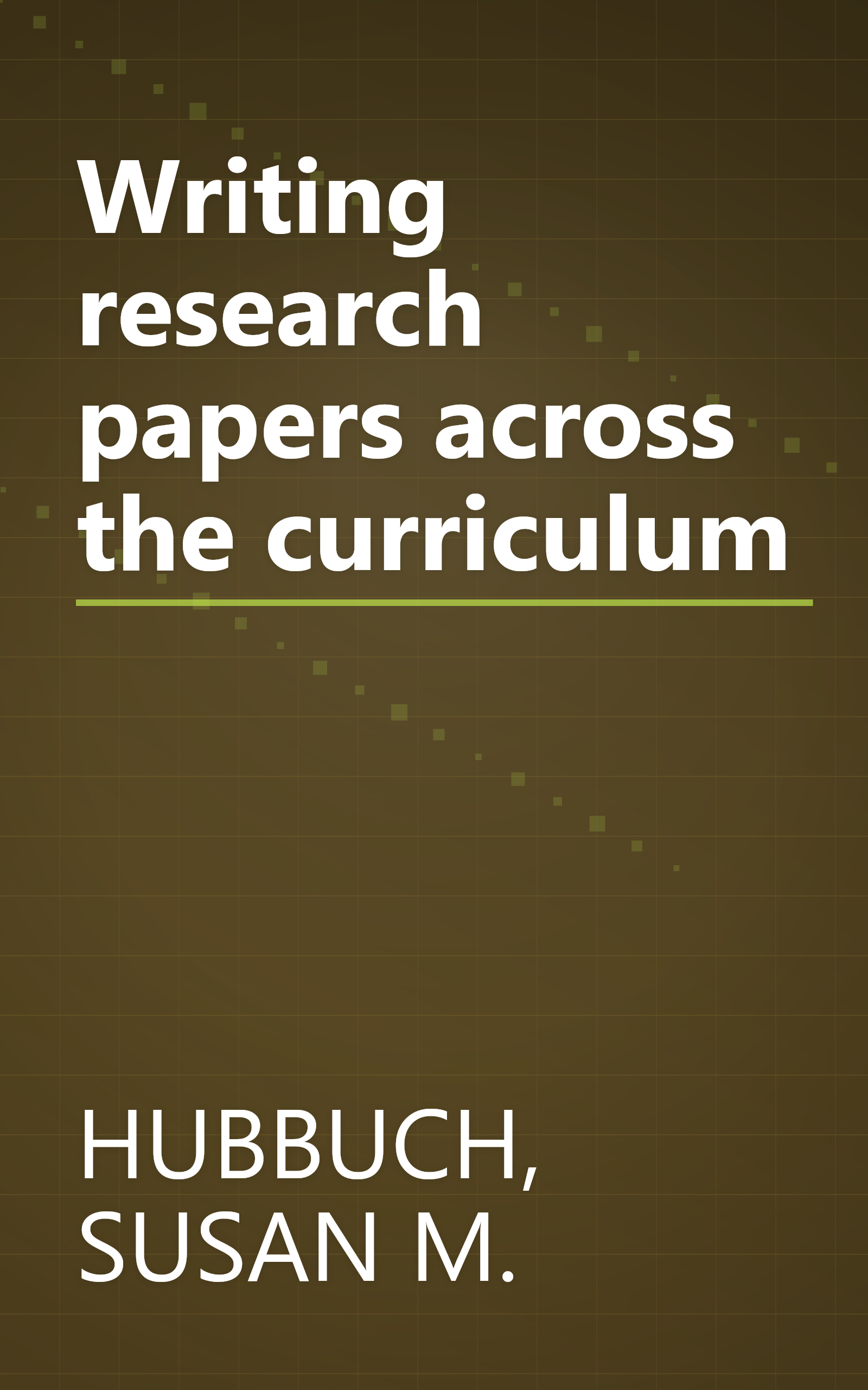 Writing research papers across the curriculum book cover