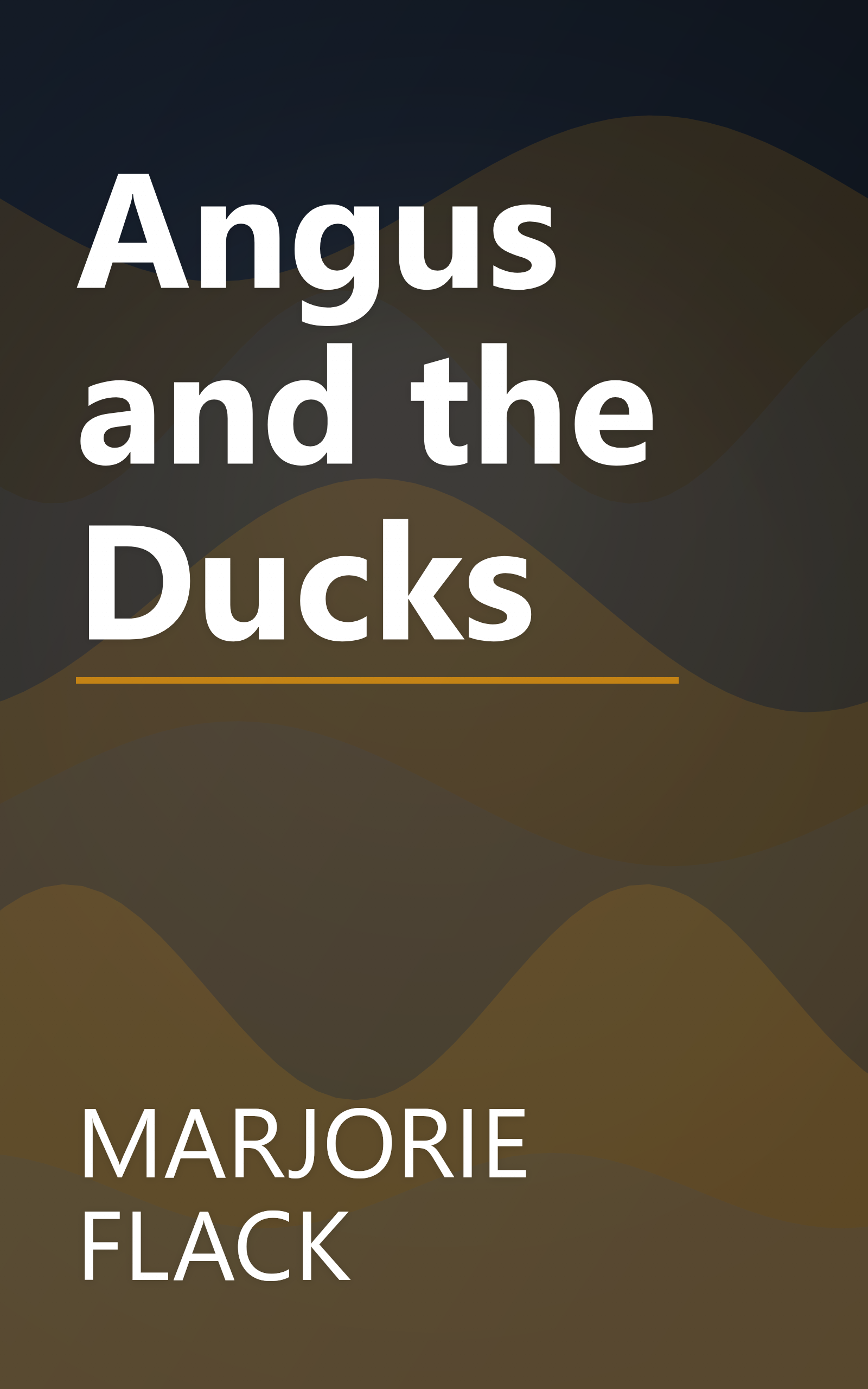 Angus and the Ducks book cover