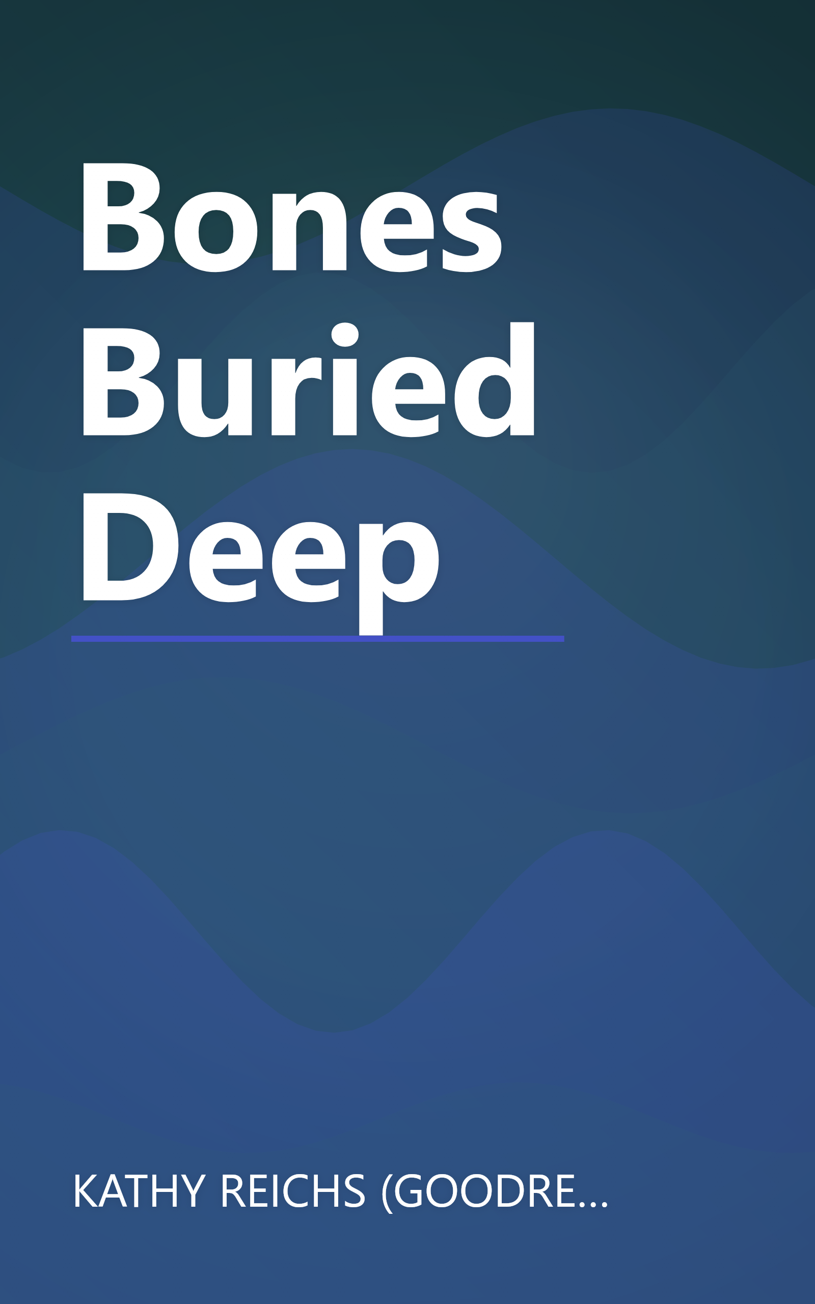 Bones Buried Deep book cover