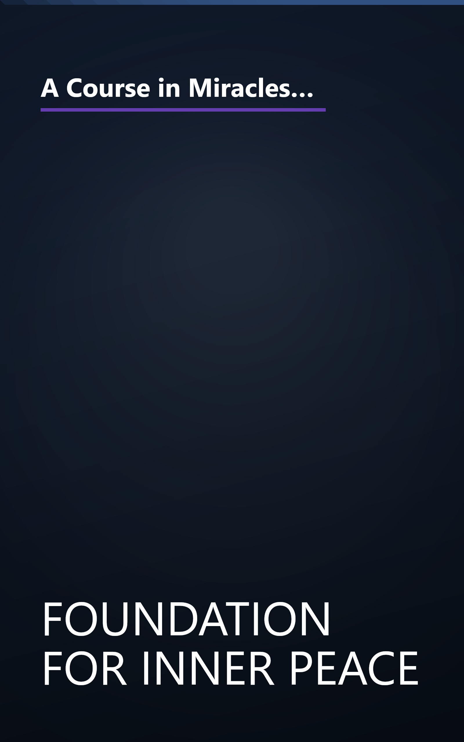 A Course in Miracles: Combined Volume - Volume I : Text, Volume II: Workbook for Students, Volume III: Manual for Teachers book cover