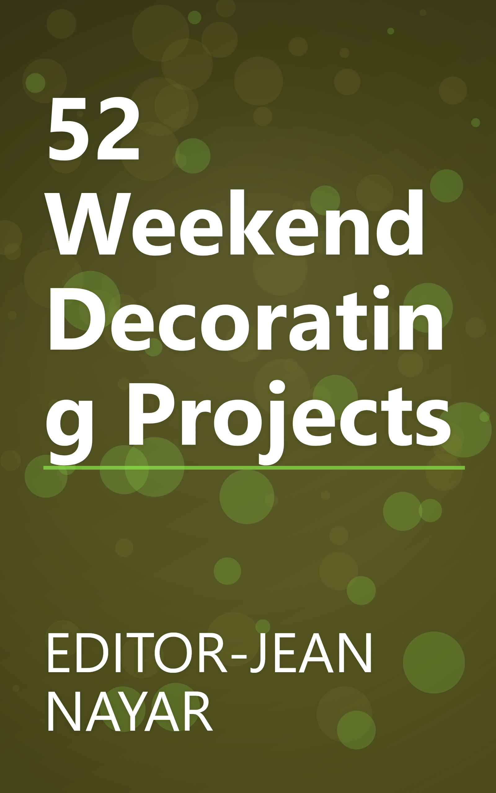 52 Weekend Decorating Projects book cover