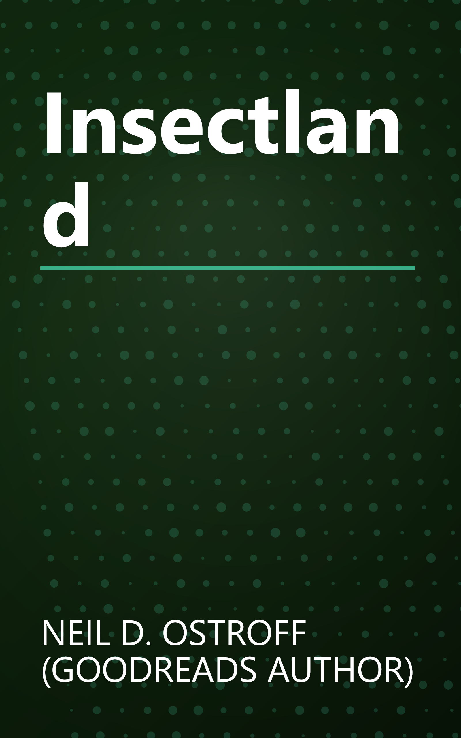 Insectland book cover